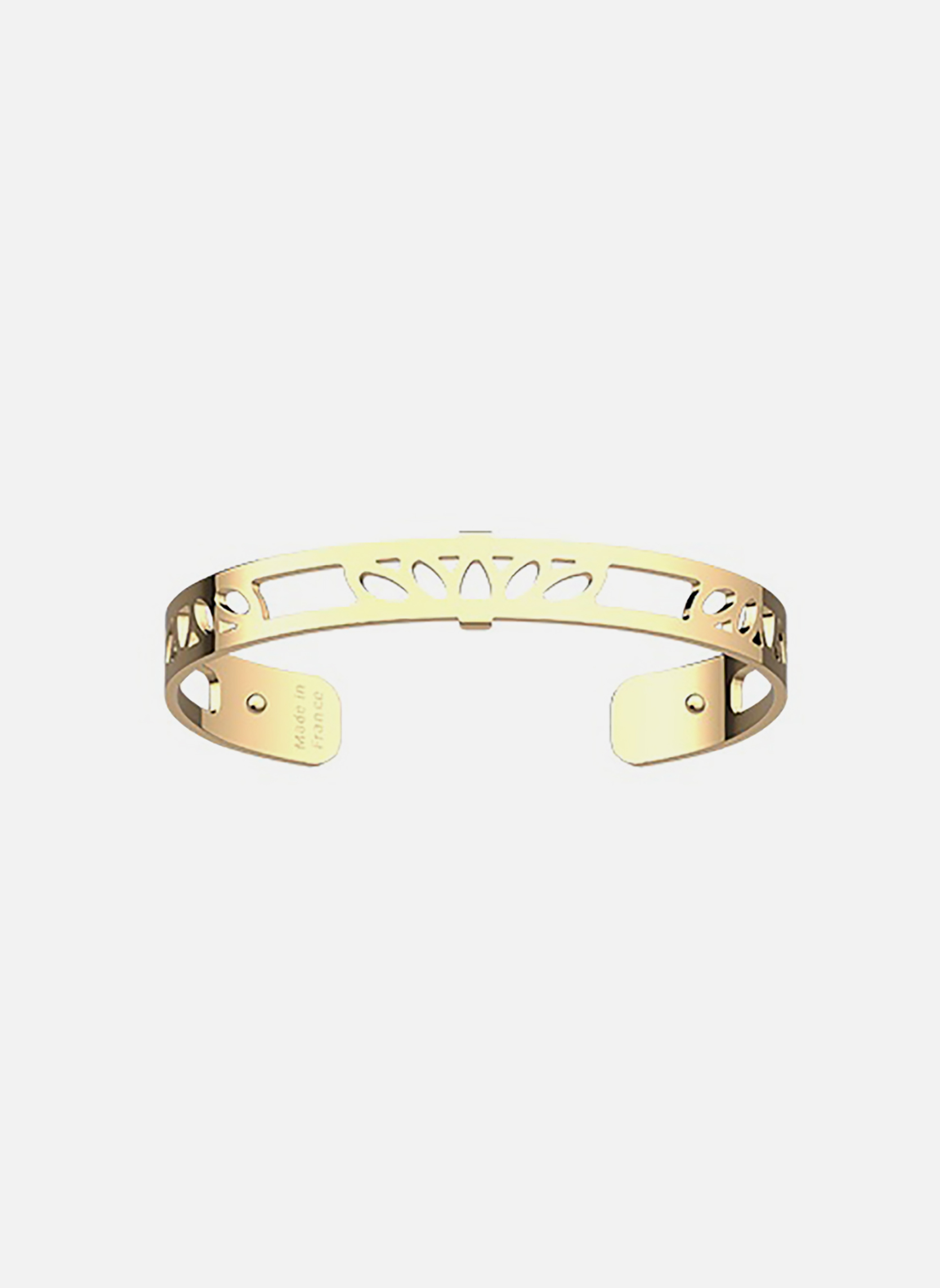 Les Georgettes Bracelets Manchette Les Georgettes Lotus dorée 8mm femme ...