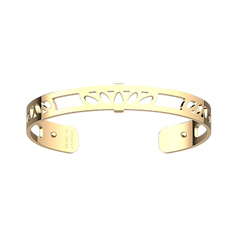 Les Georgettes Bracelets Manchette Les Georgettes Lotus dorée 8mm femme ...