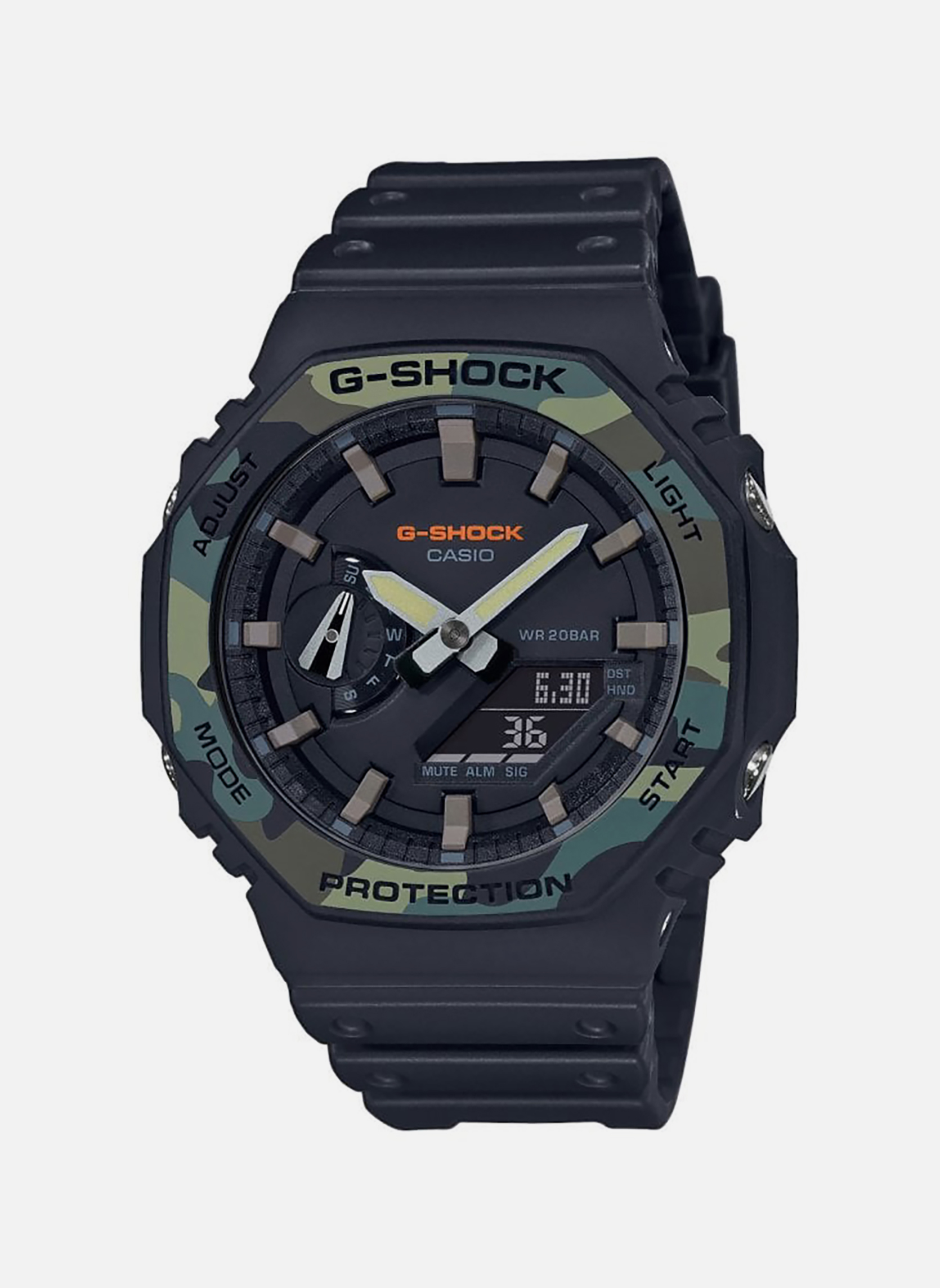 Casio Montres Montre Casio G-Shock Camouflage homme noir | Sarenza France