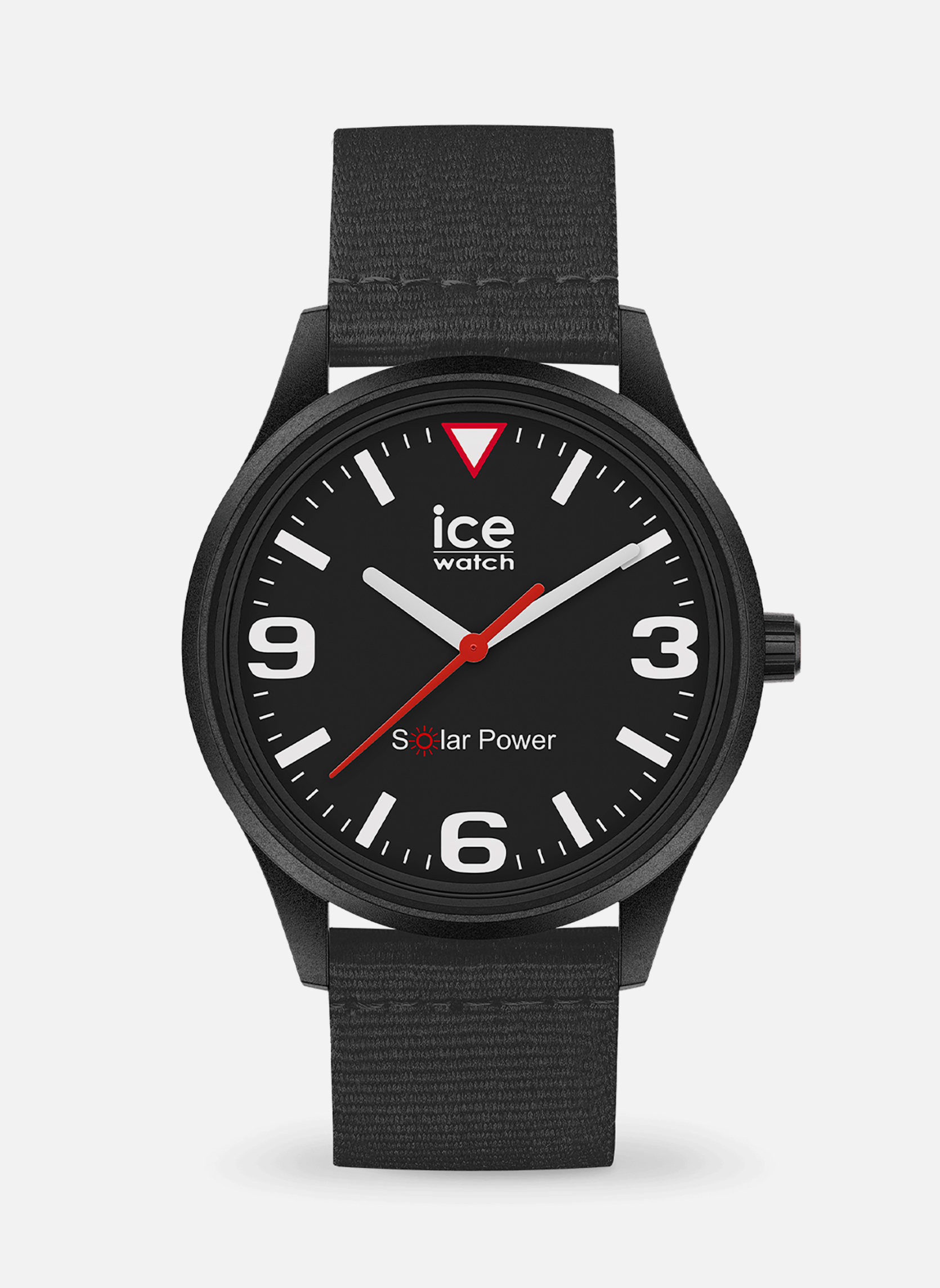 Ice-Watch Montres Montre Ice Watch solar power black tide M homme noir ...