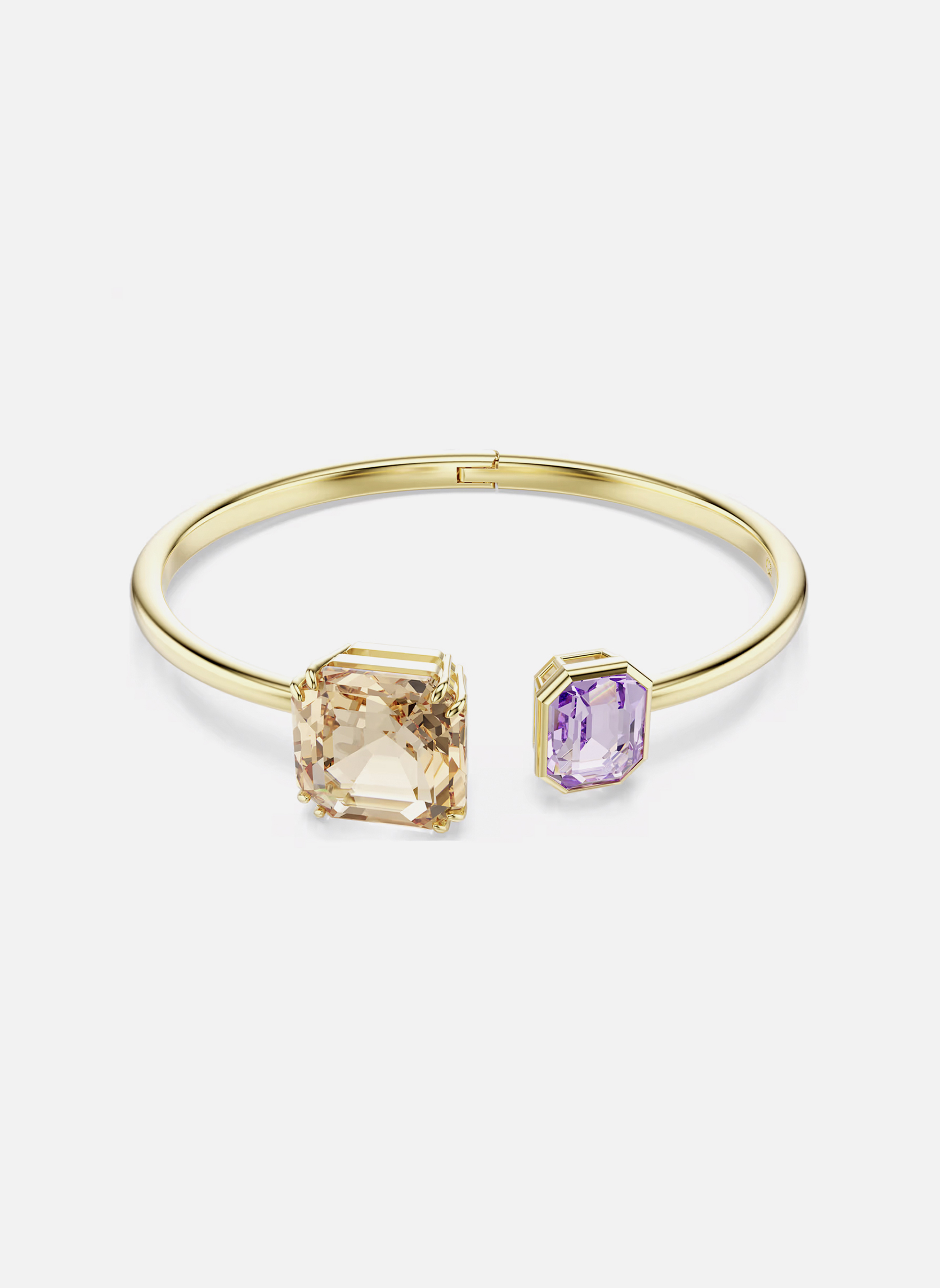 Swarovski Bracelets Bracelet jonc Swarovski Millenia doré femme or ...