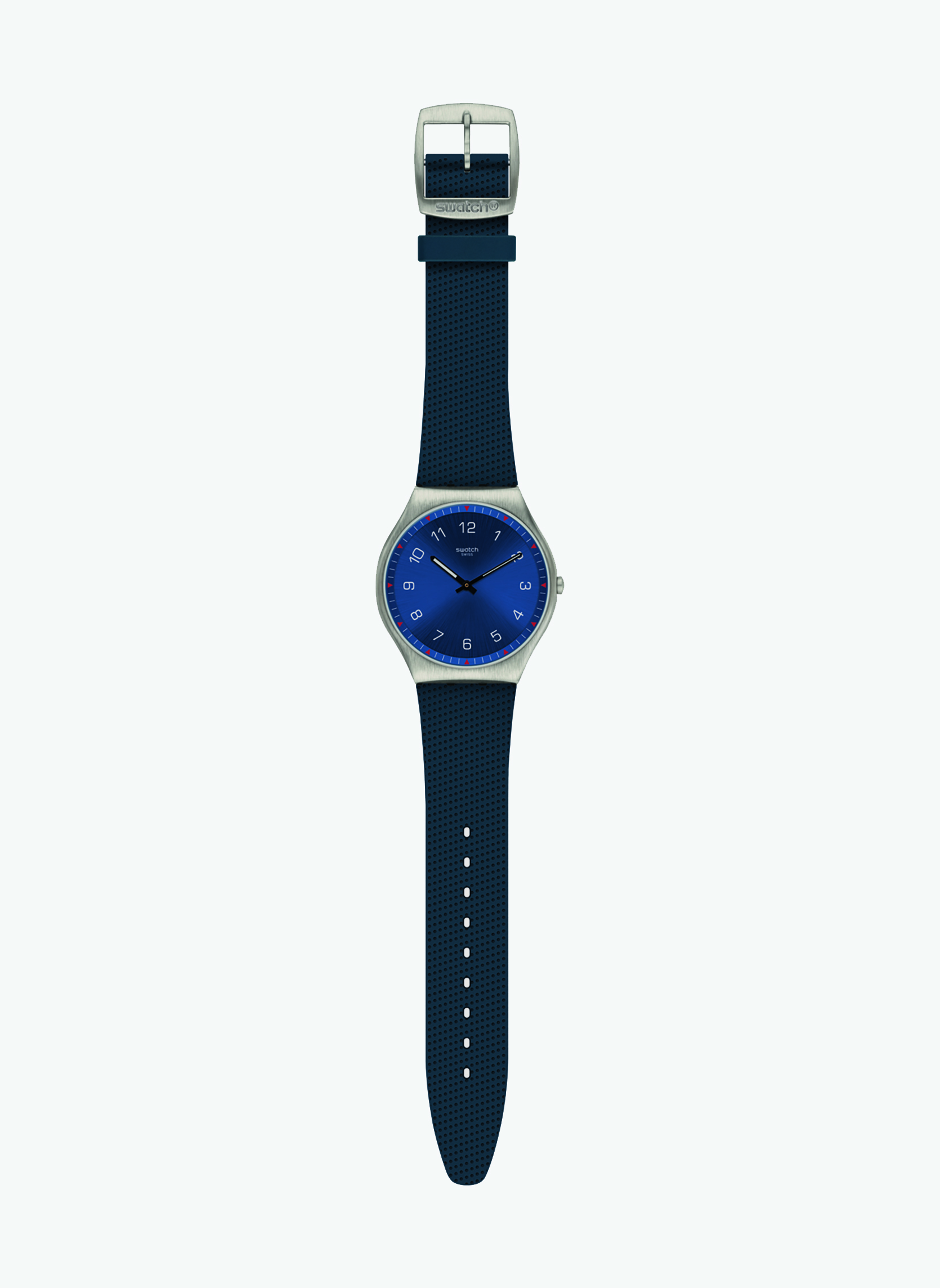 Swatch Montres Montre Swatch Skinnavy collection Skin Irony 42 bleu ...