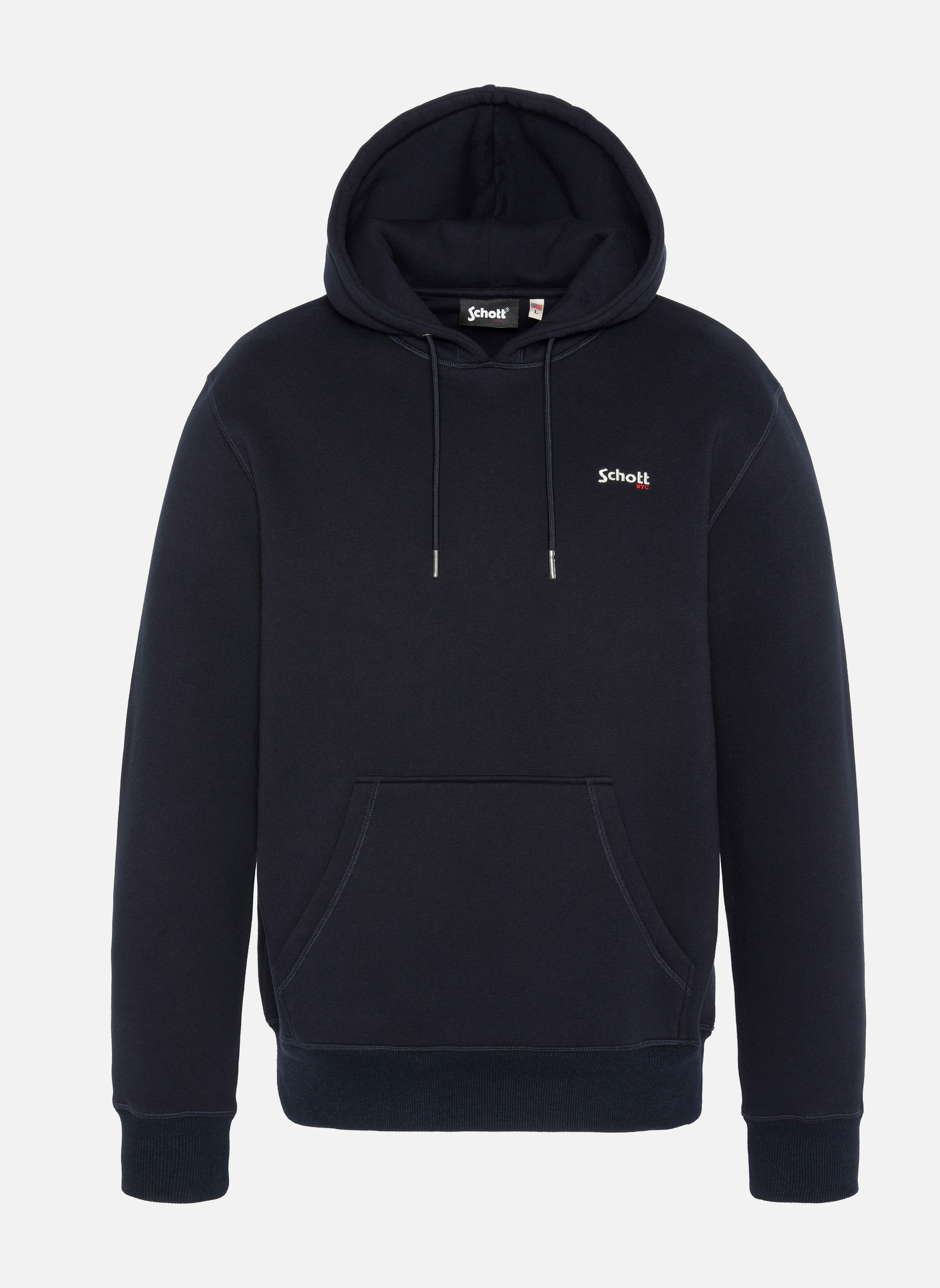 Schott Sweats à capuche Sweatshirt à capuche Marine homme bleu ...