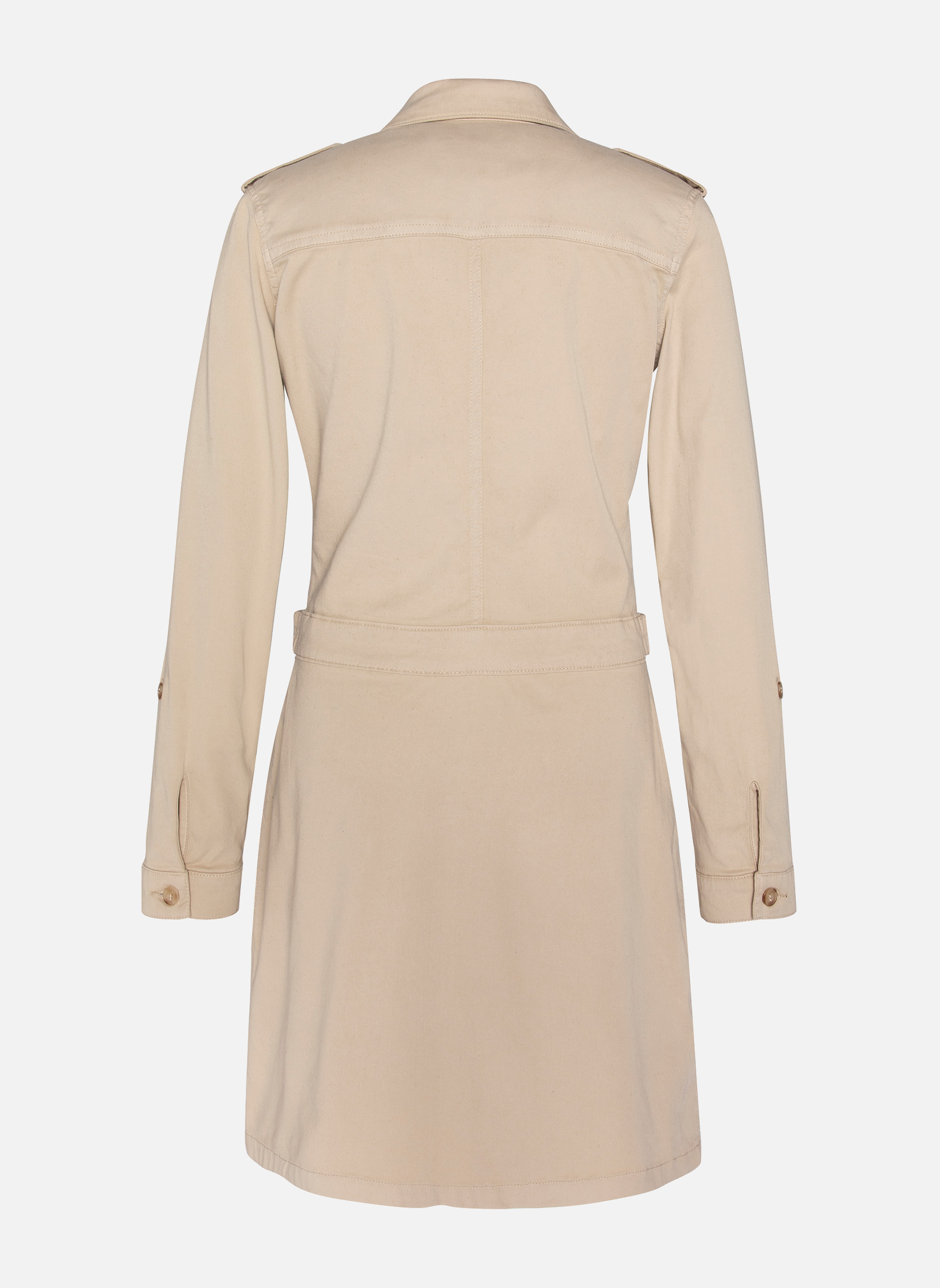 Schott Robes Robe army Vanille femme beige | Sarenza France