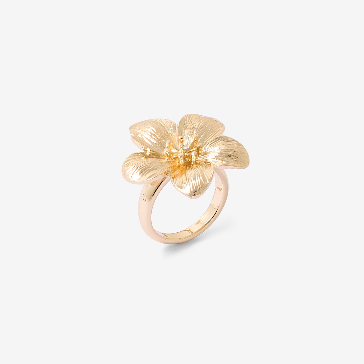 Balaboosté Bagues Bague fleur dorée femme or | Sarenza France