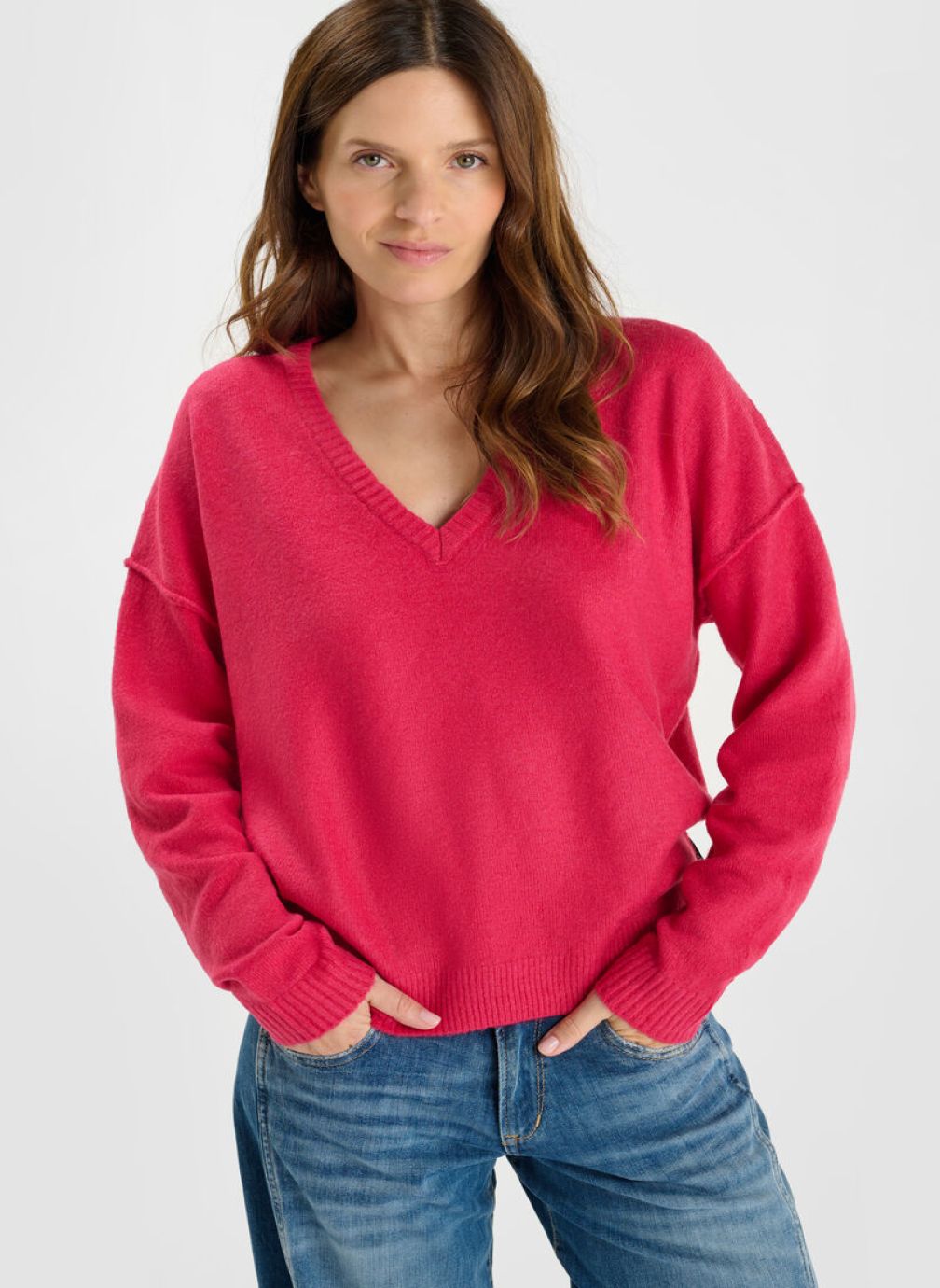 Le temps des cerises Pulls Pull WINONA Pink femme rose | Sarenza France