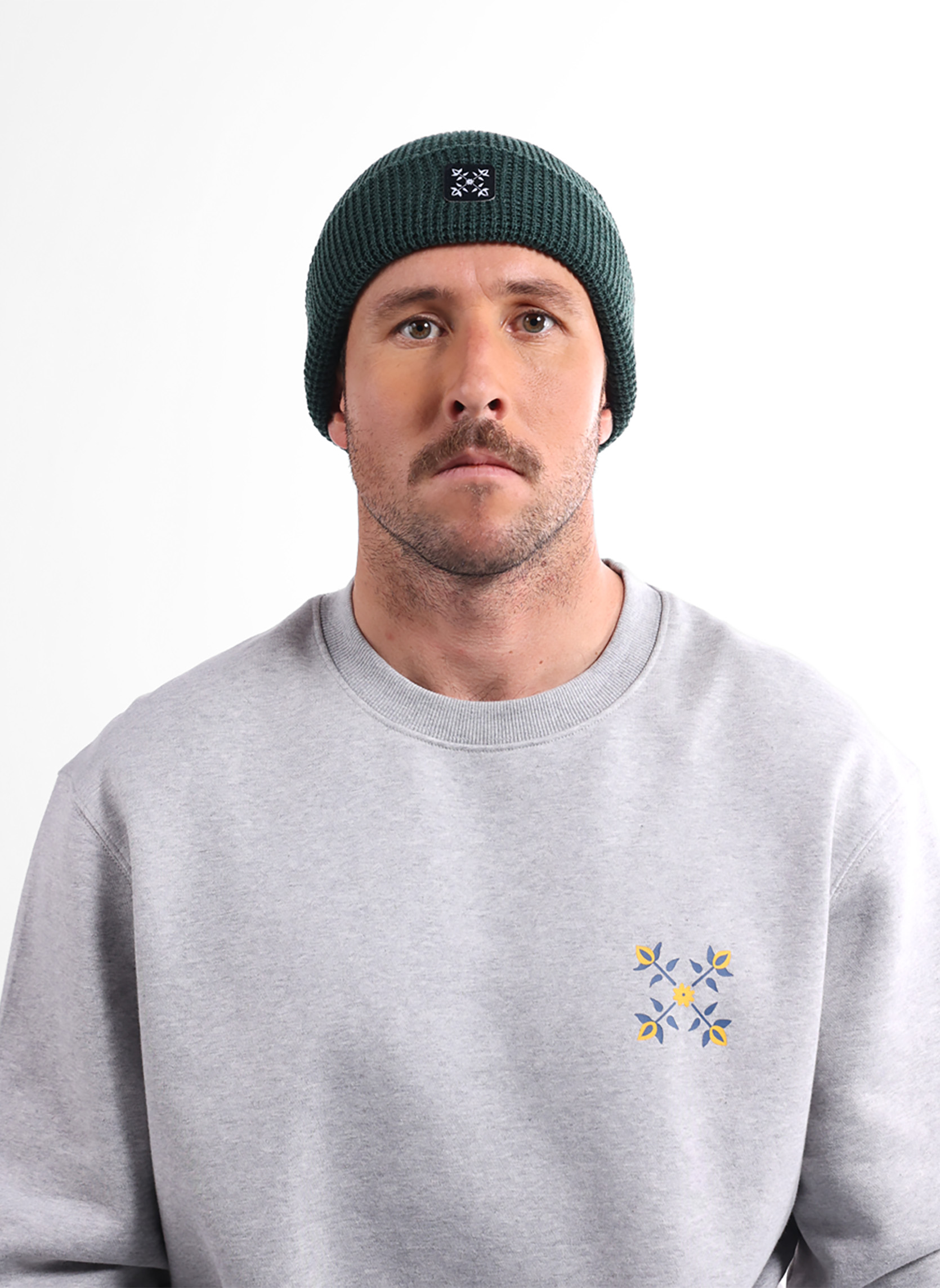 Oxbow Bonnets Bonnet WAFFLE - Mountain Green Heather homme vert ...