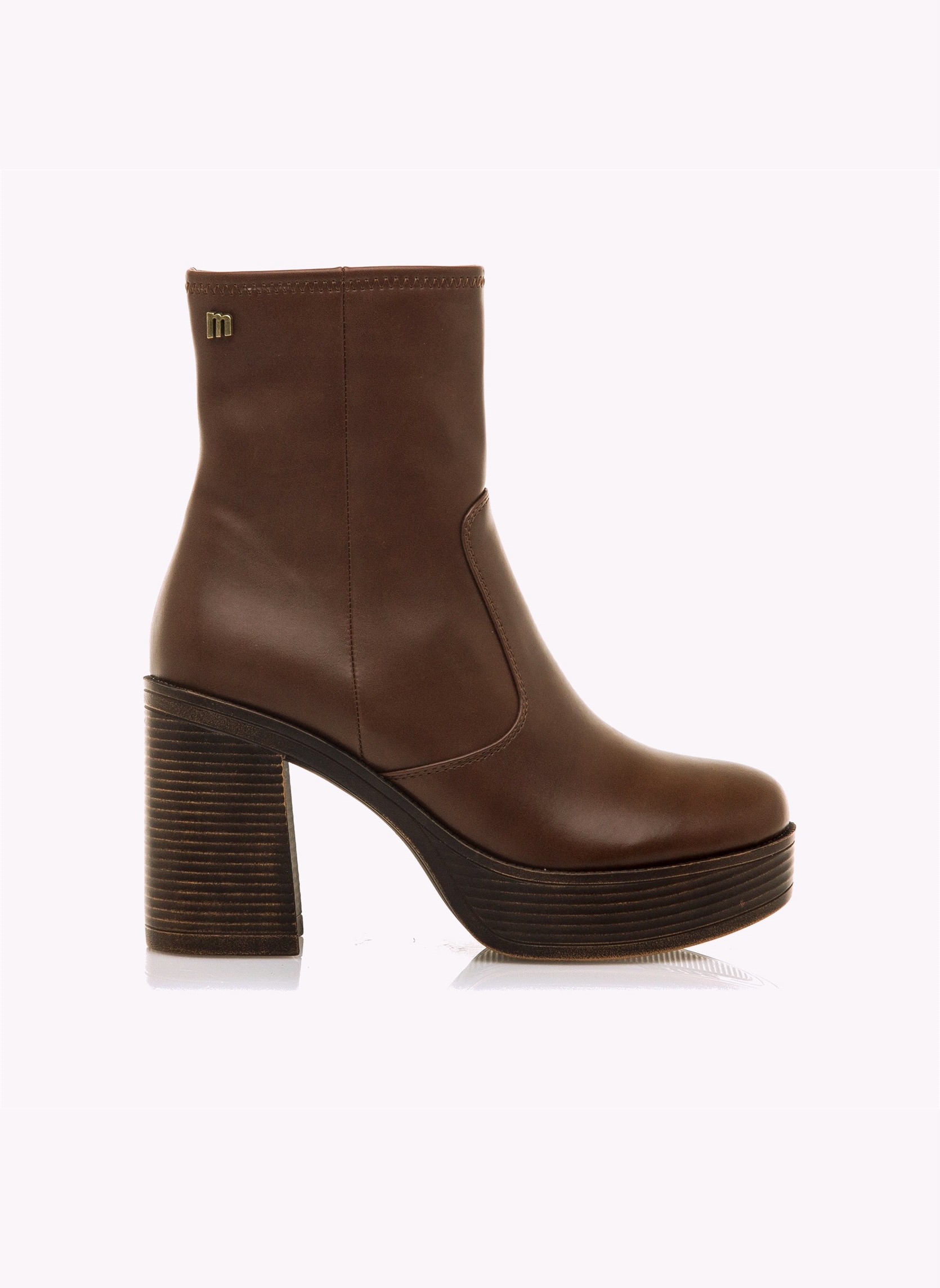 MTNG Bottines et boots Bottines à talons Femme MTNG NEW 67 marron 61392 ...