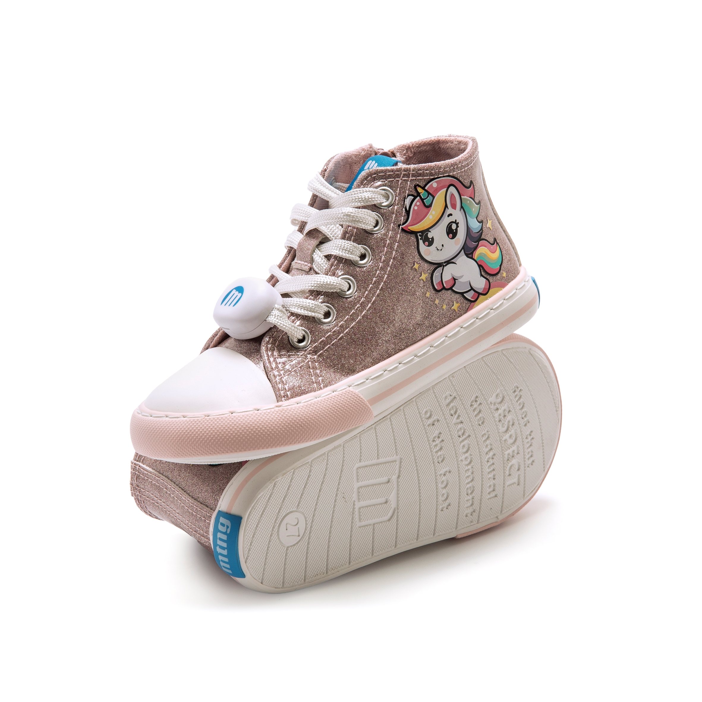MTNG Baskets Sneakers Filles MTNG KIDS RESPECT-EMI rose 61391 rose ...