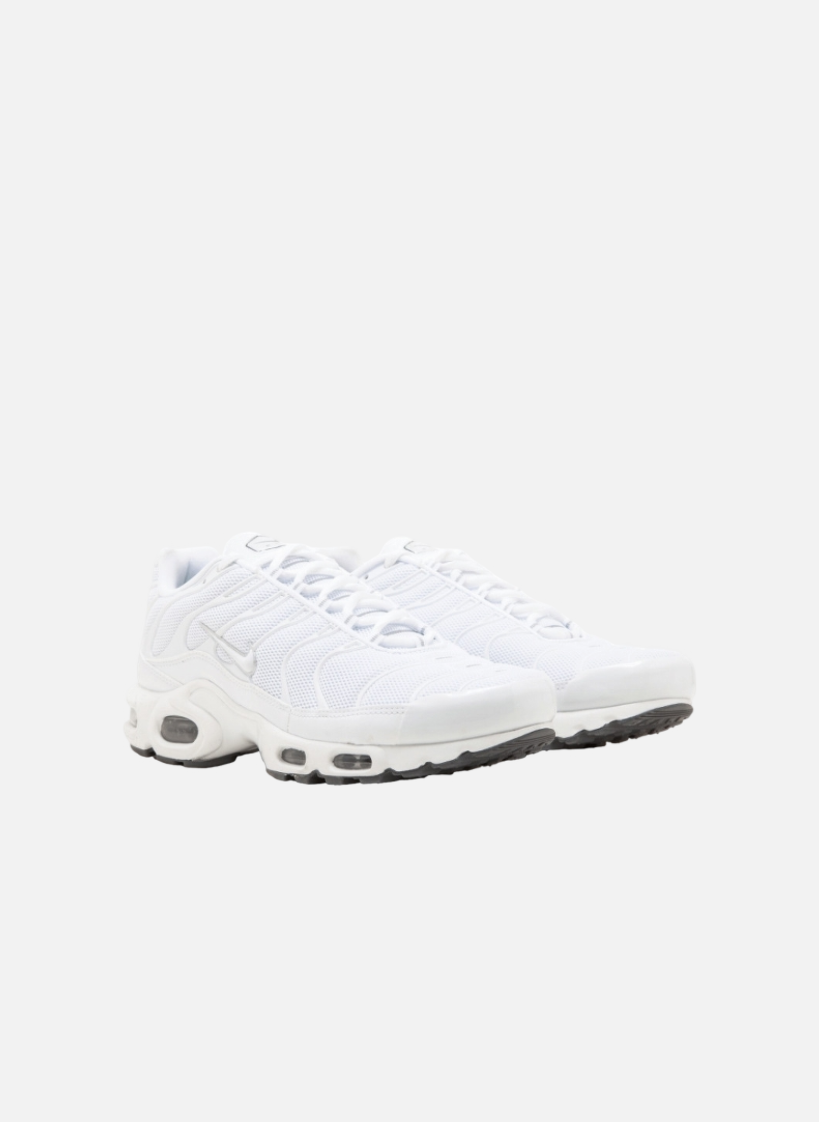 Nike Baskets Air Max TN Plus White femme blanc | Sarenza France