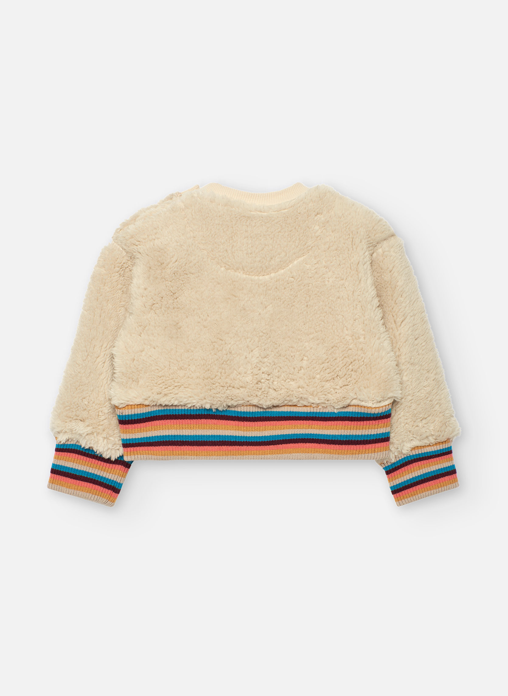 Boboli Sweats à capuche Sweat en maille bébé lettres-Beige beige ...