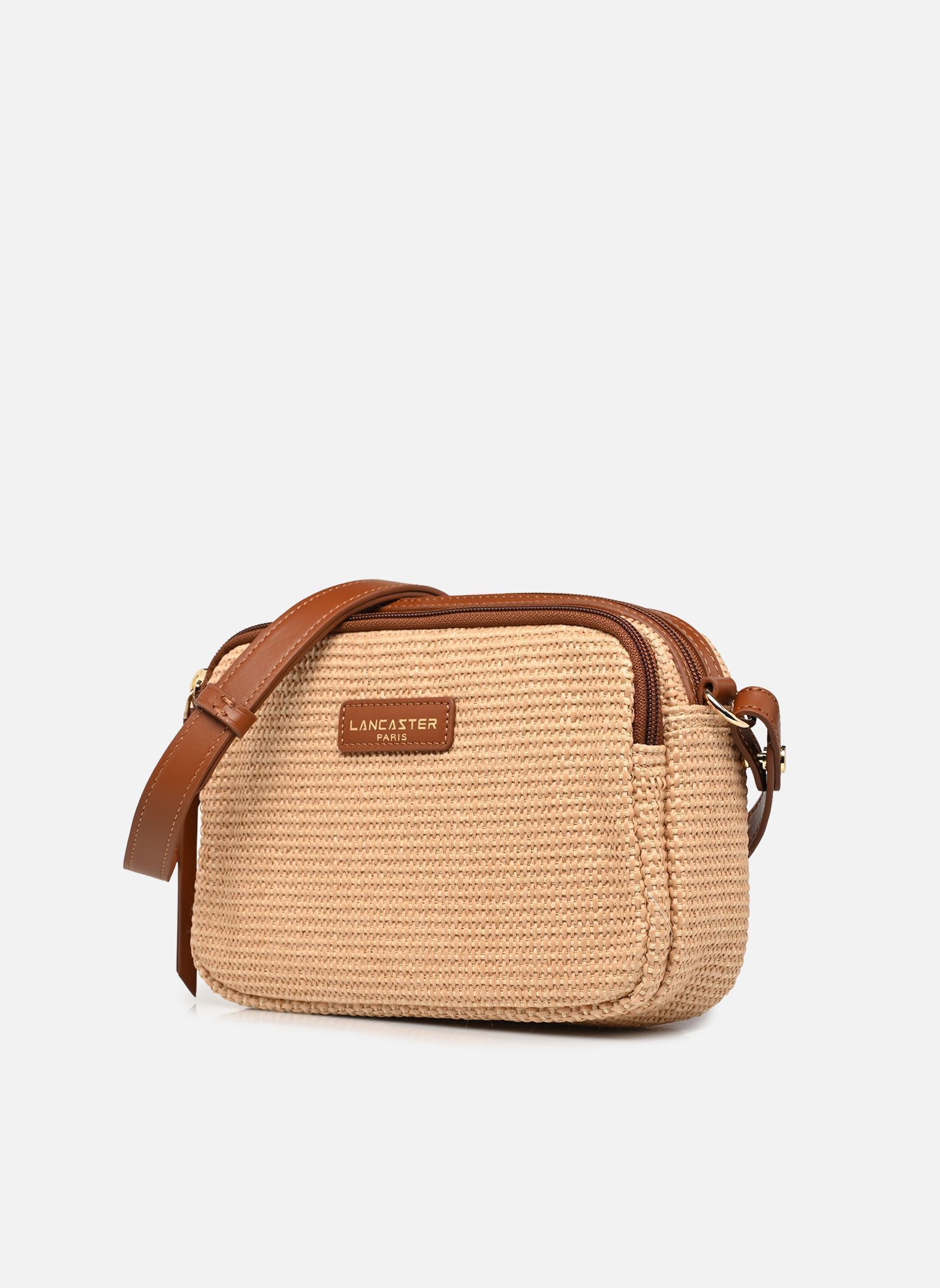 Lancaster Schoudertassen Sac trotteur Zippé Mini Osier dames bruin ...