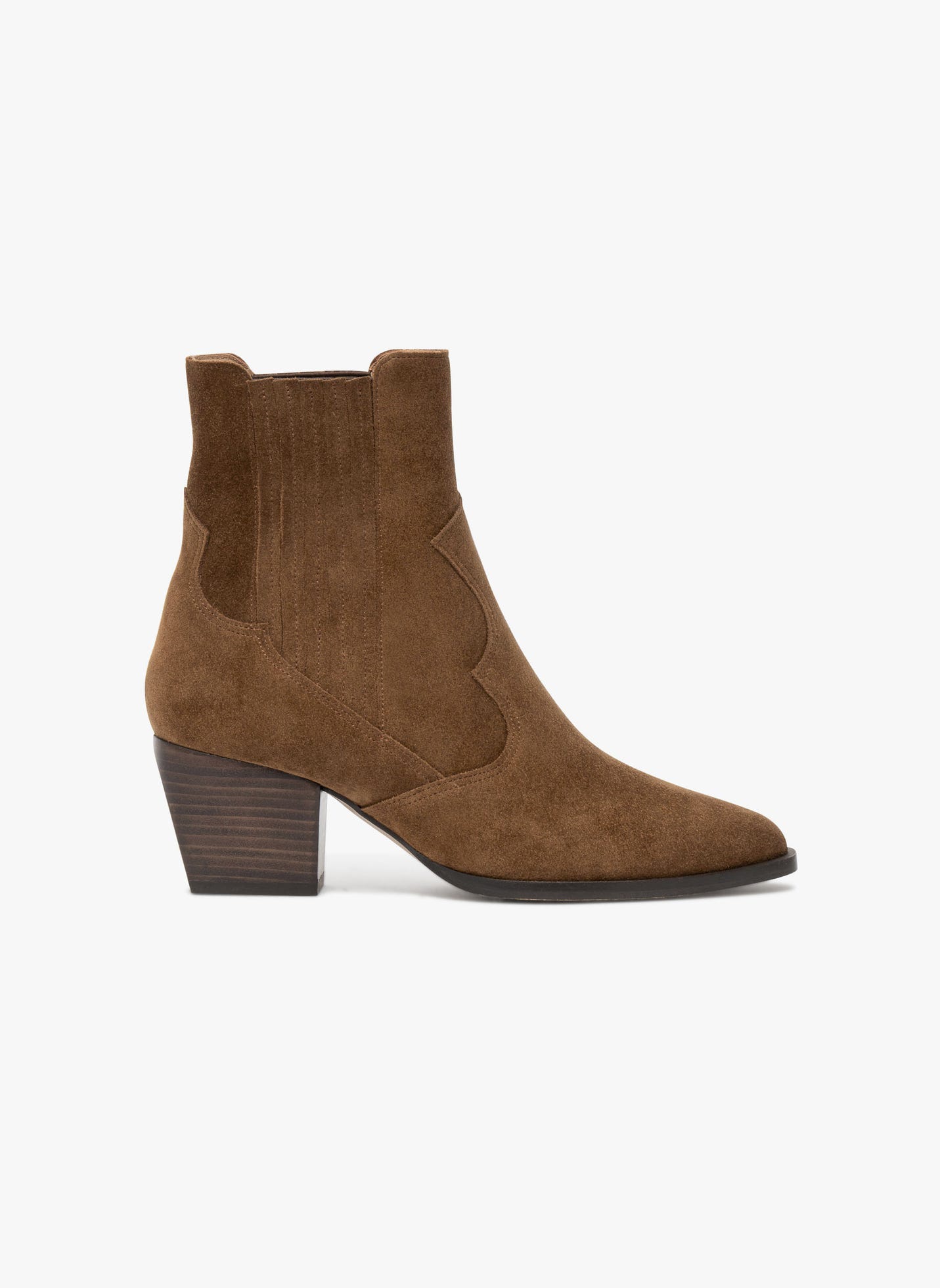 Bocage Bottines et boots Boots À Talon MICKA Tabac marron | Sarenza France