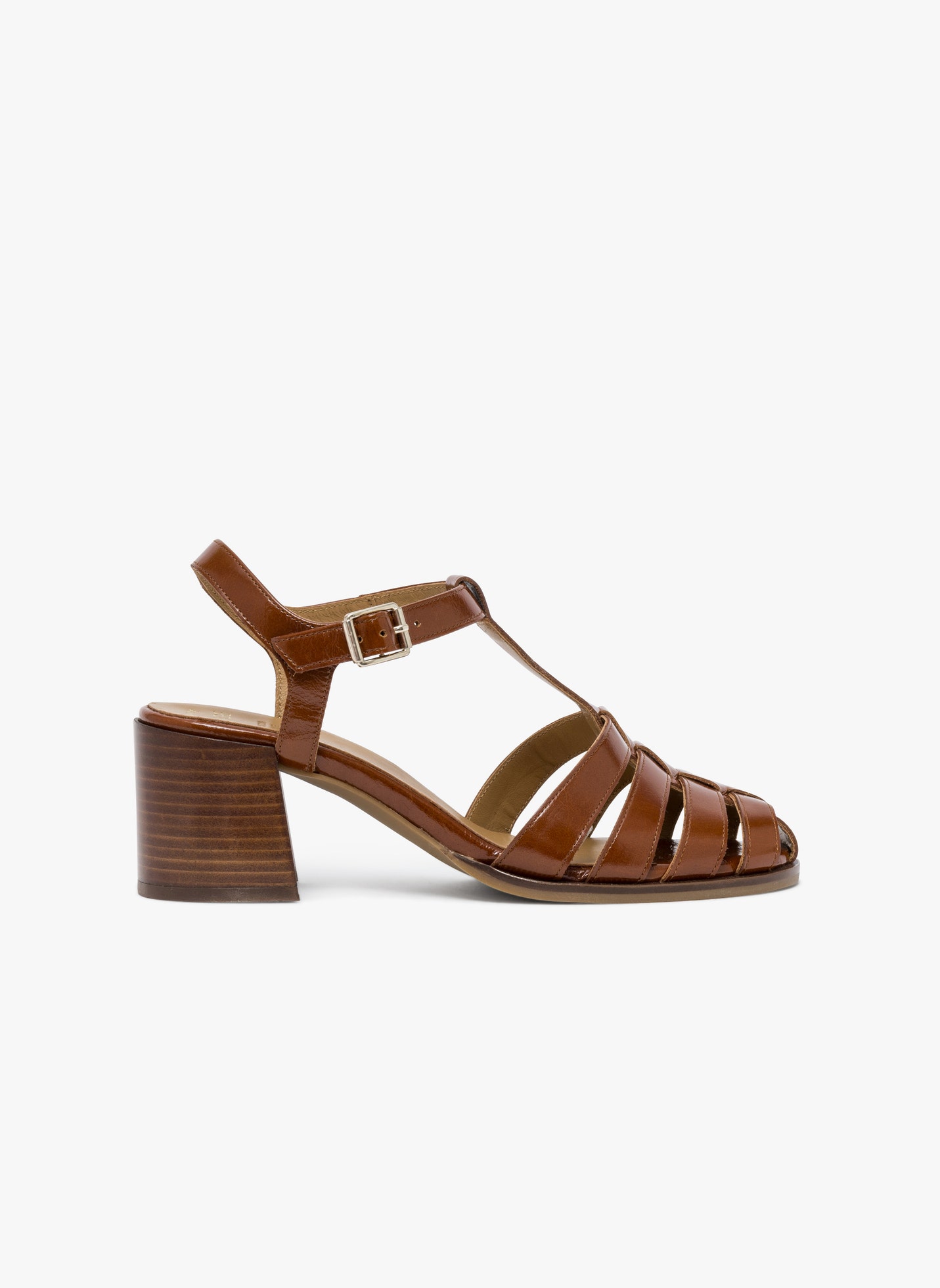 Bocage Sandales Sandale À Talon DALI Camel femme marron | Sarenza France