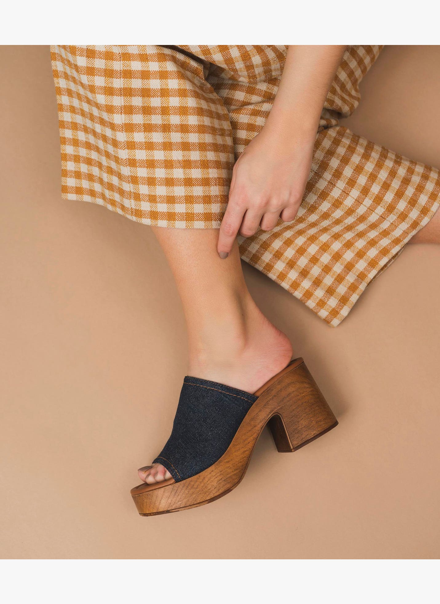 Bocage Sandales Sandale À Talon VICTOR Denim bleu | Sarenza France