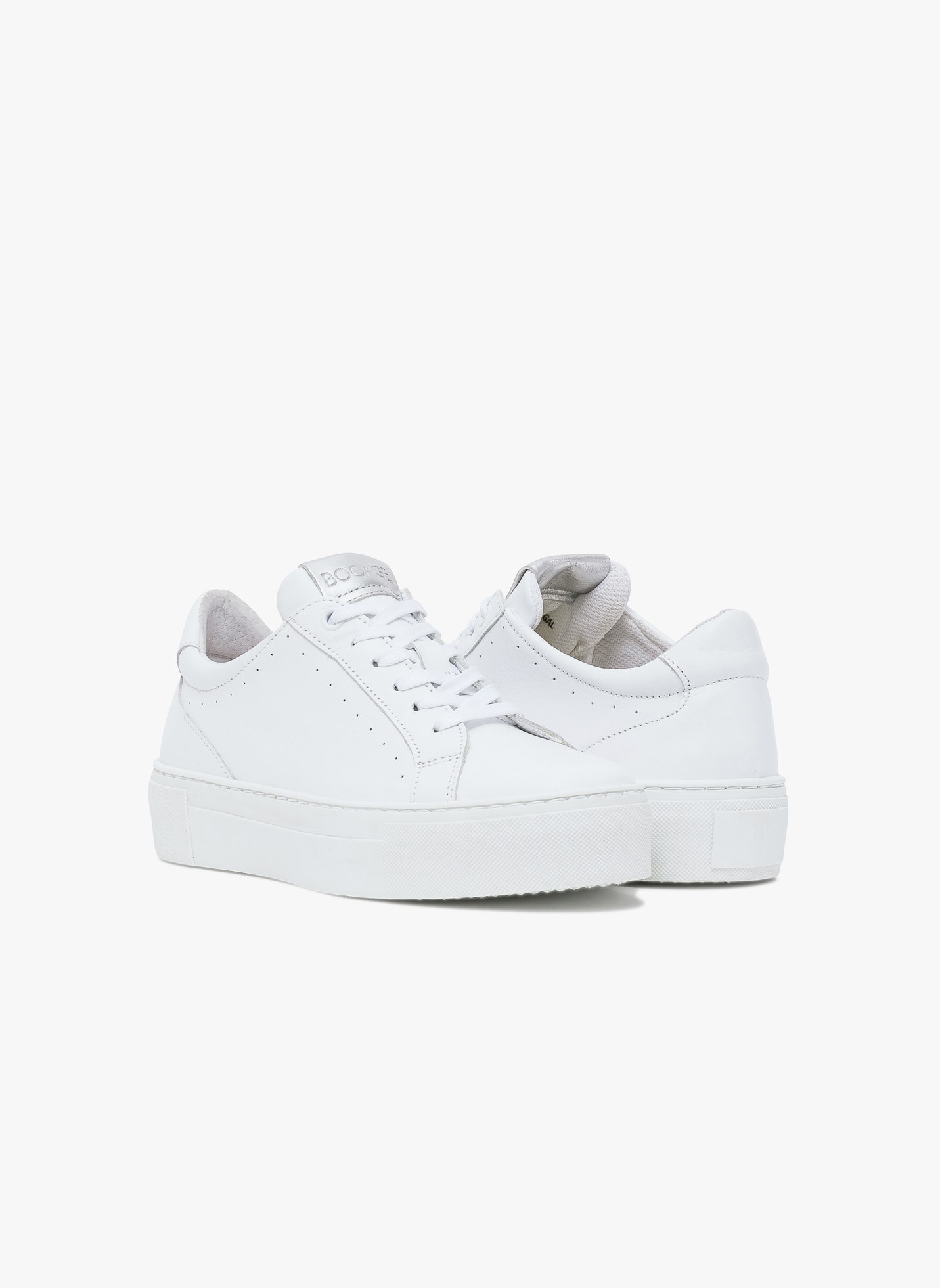 Bocage Baskets basses LIZON femme blanc | Sarenza France