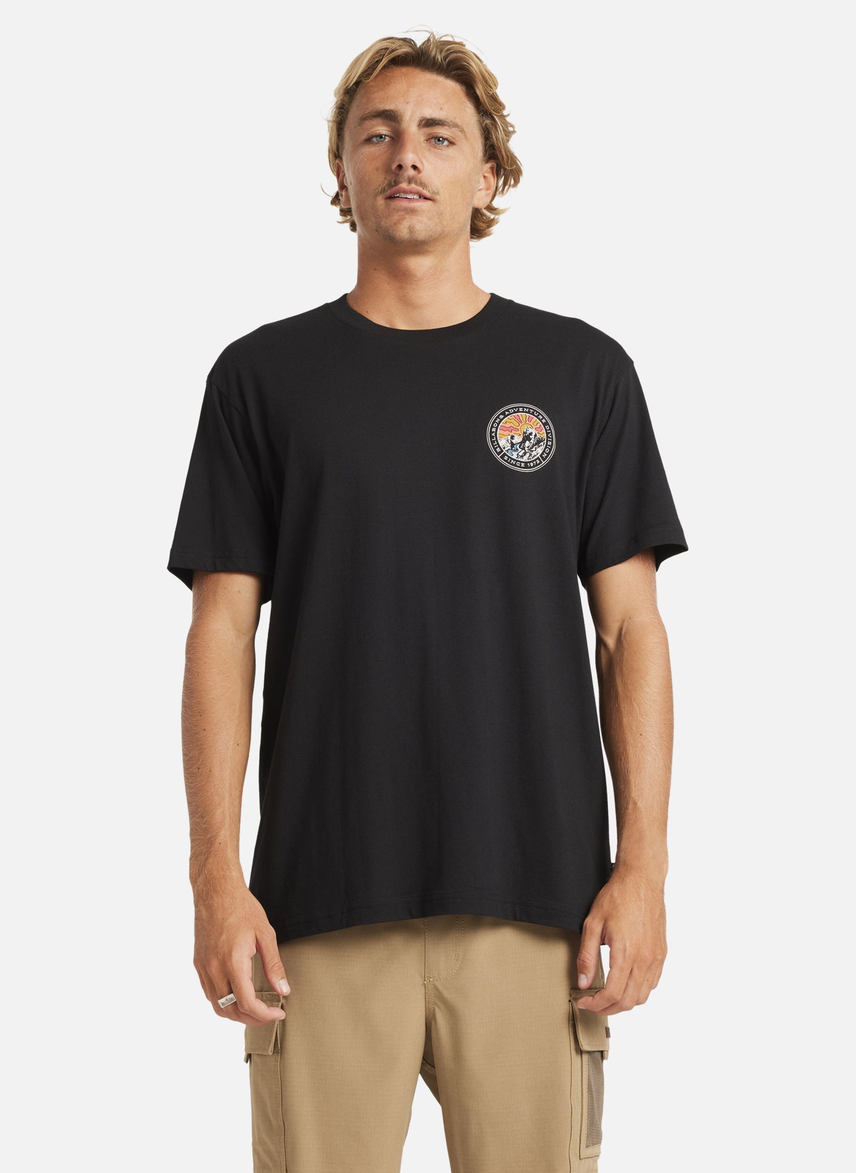 Billabong Tee-shirts Rockies A/DIV homme noir | Sarenza France