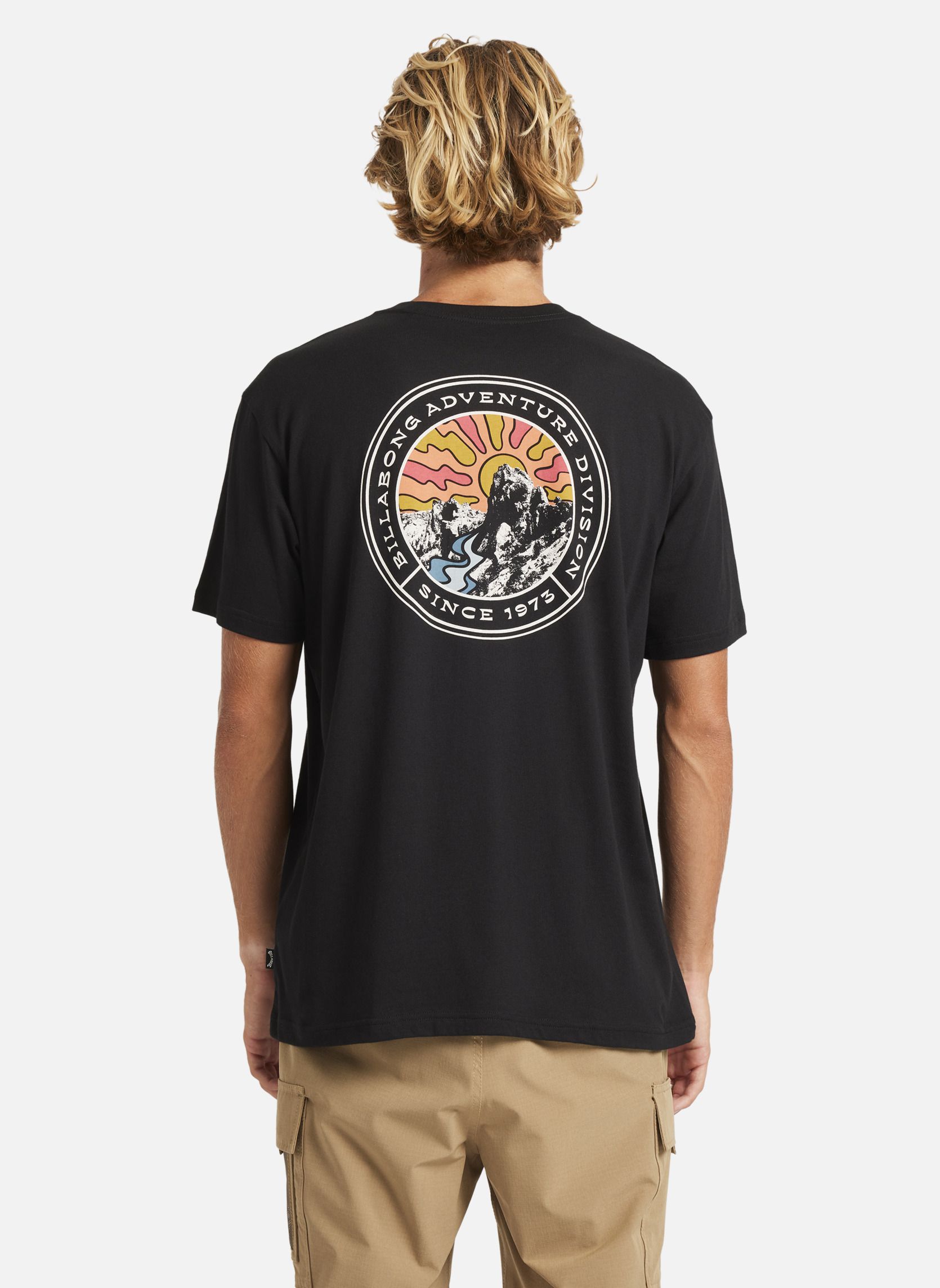 Billabong Tee-shirts Rockies A/DIV homme noir | Sarenza France
