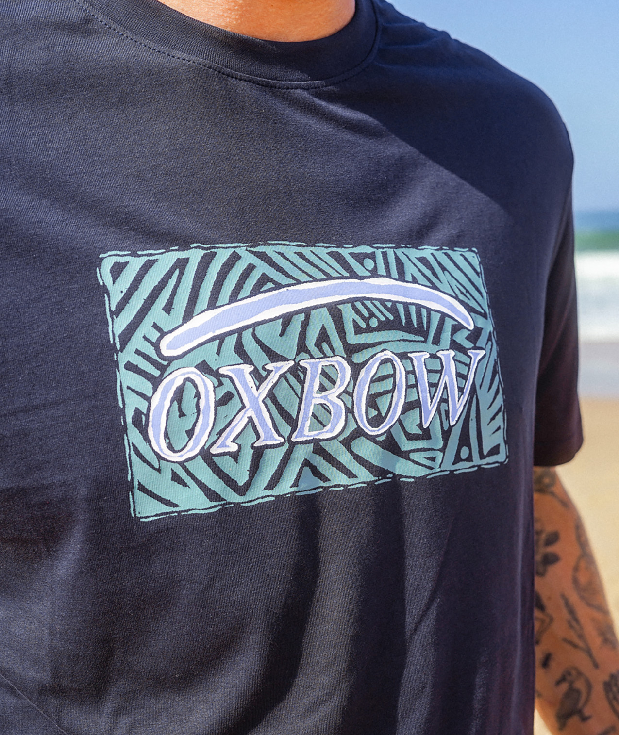 Oxbow Tee-shirts TRIBE homme bleu | Sarenza France