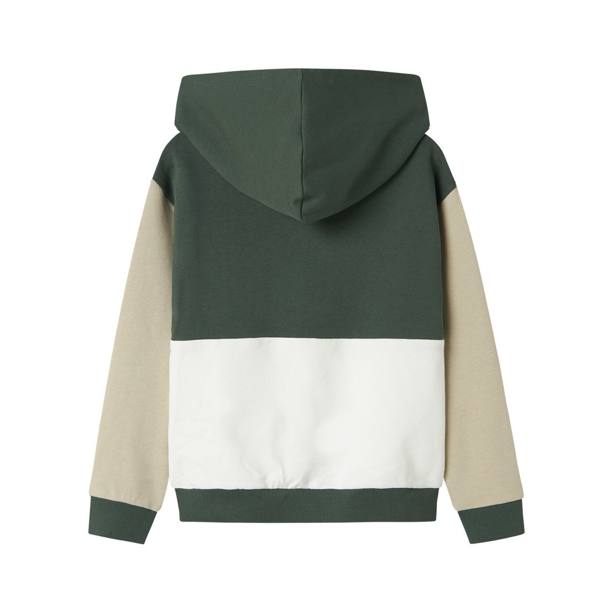 Name it Sweats à capuche Sweat en coton biologique vert imprimé à l ...