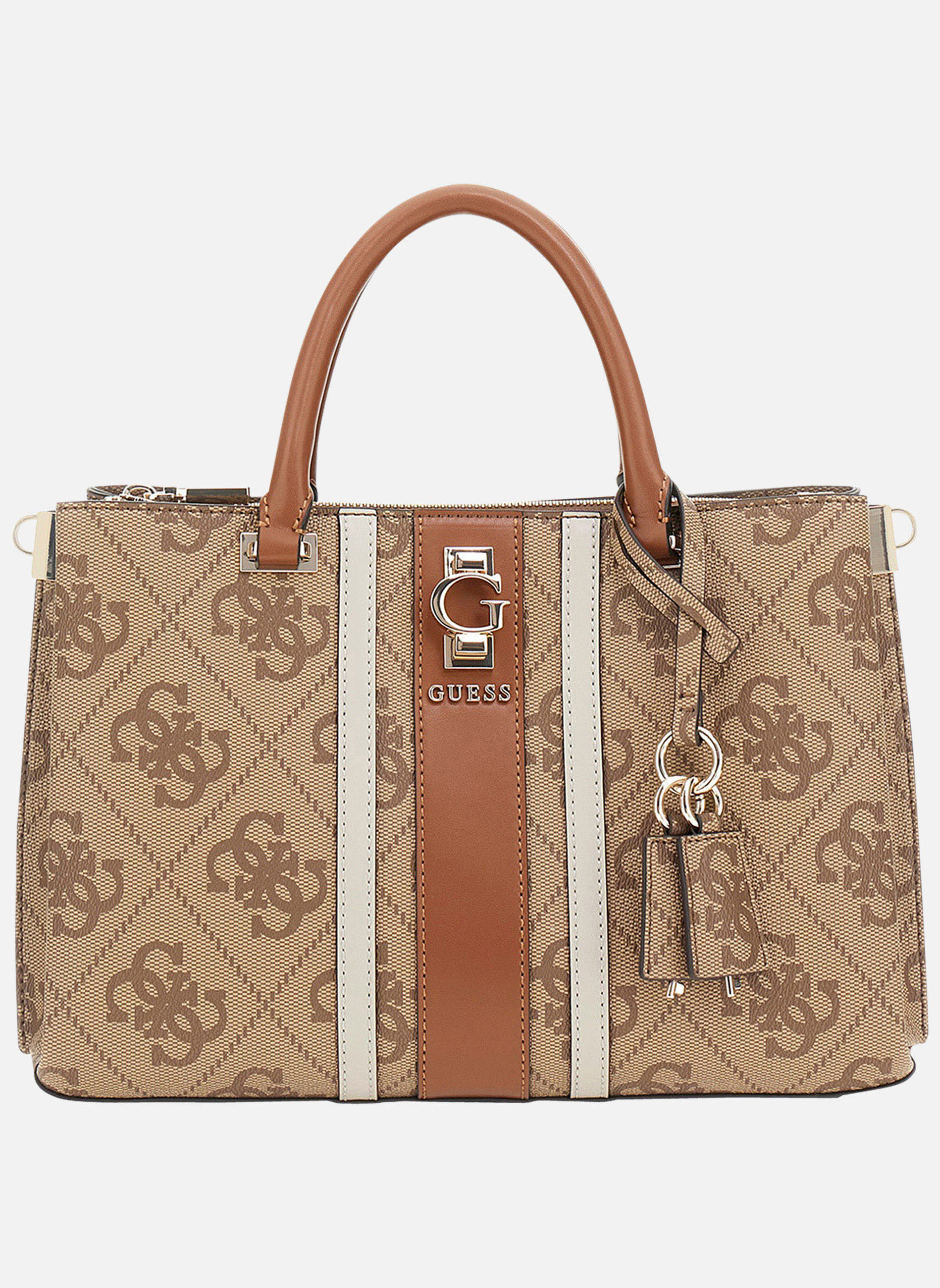 Guess Sacs à main Sac à main porté épaule beige avec une fermeture ...