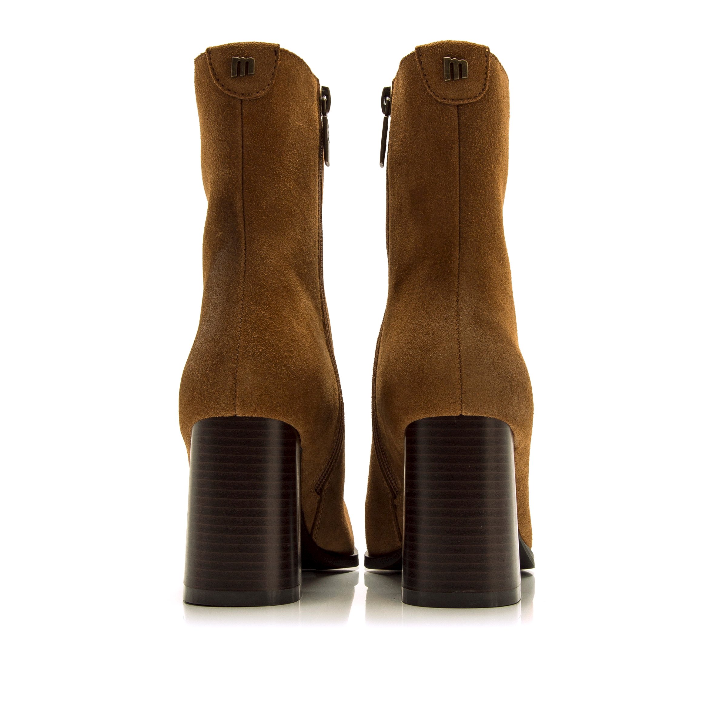 MTNG Bottines et boots Bottines à talons Femme MTNG MEGHAN marron 61434 ...