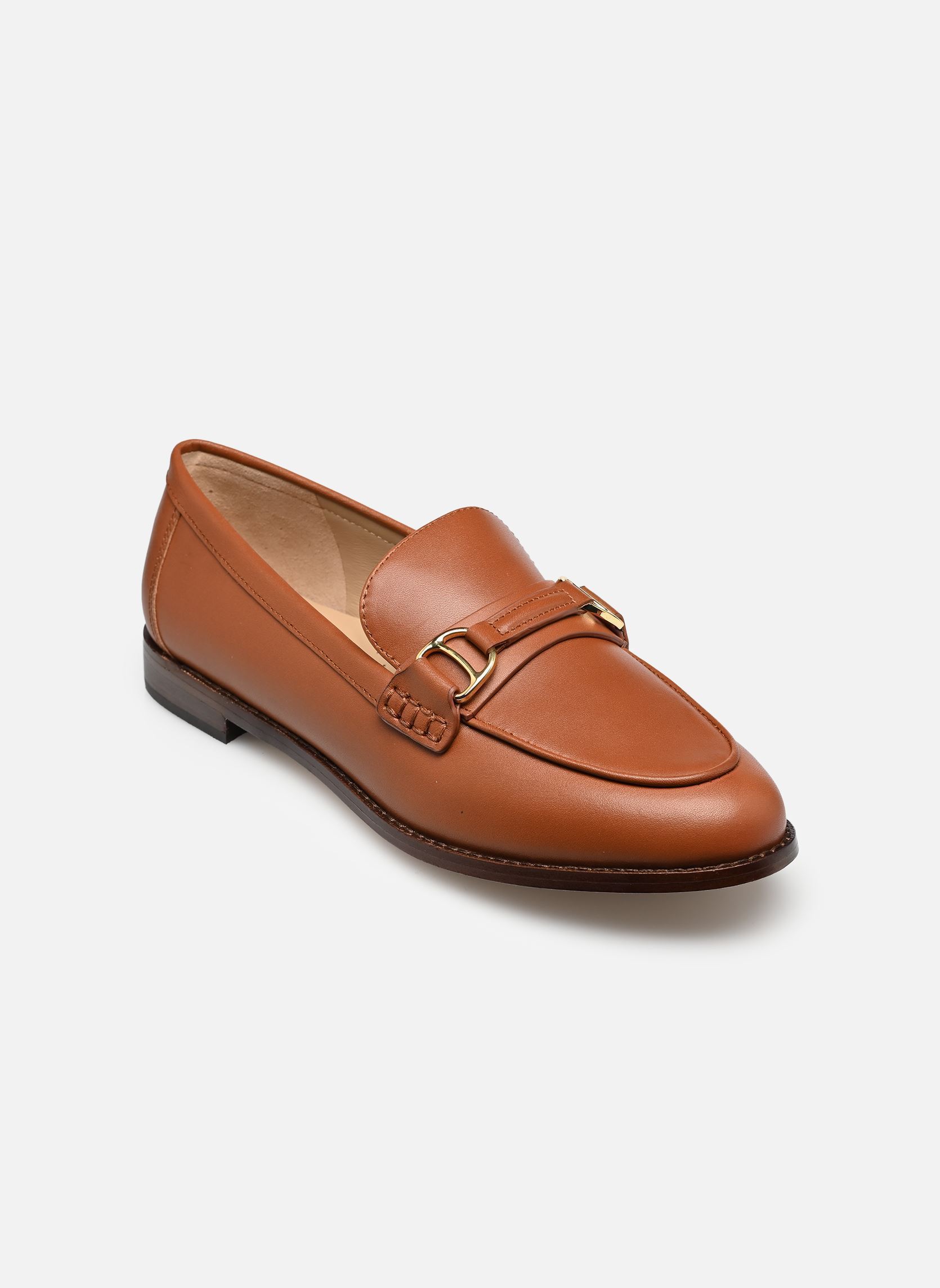 Lauren Ralph Lauren Mocassins Tasha Loafer-Flats-Loafer femme marron ...