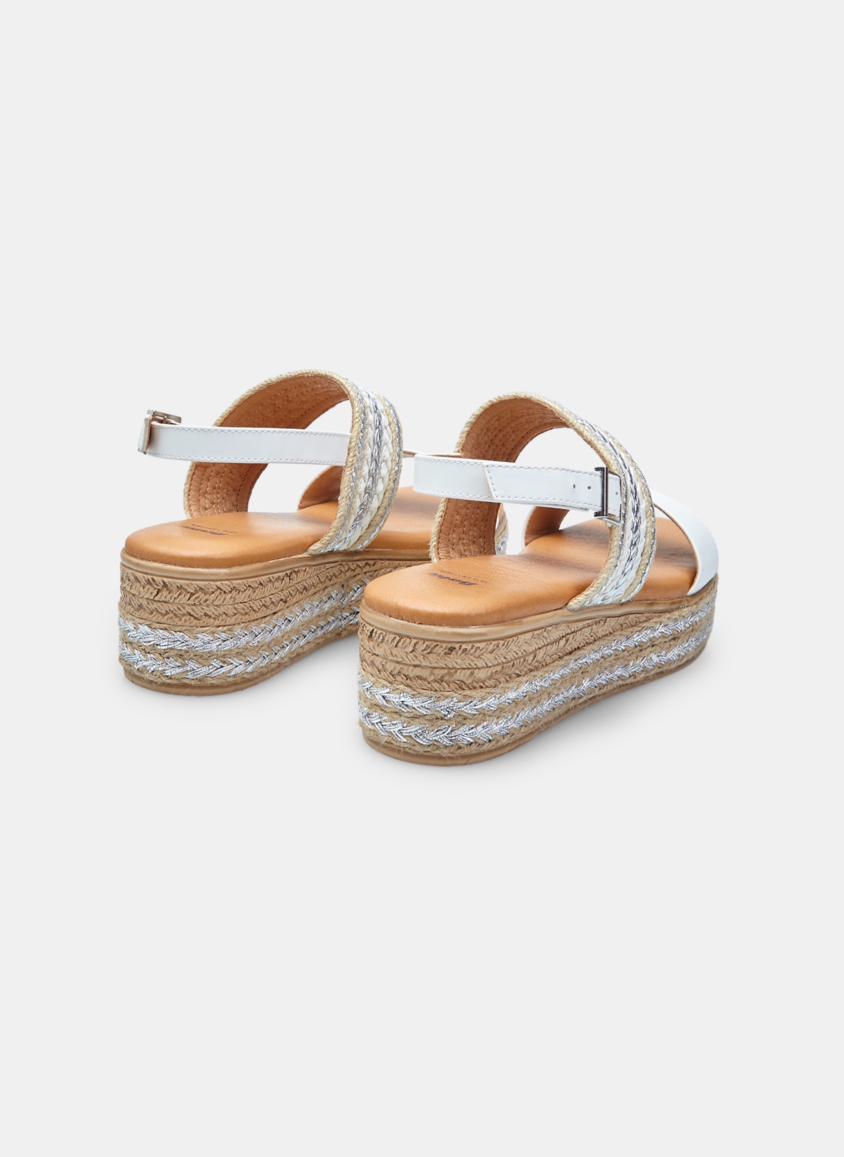 Bata Sandales Sandales pour femme avec platform BATA - Blanc femme ...