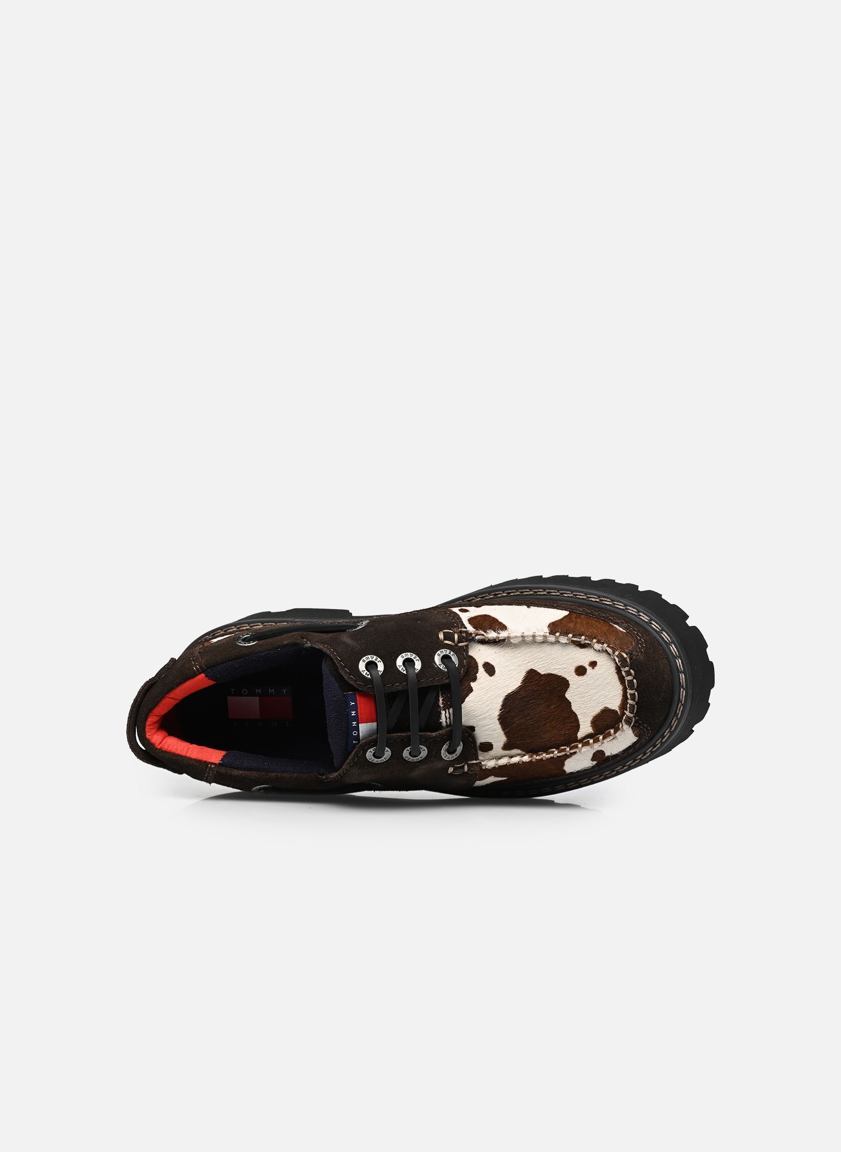 Tommy Hilfiger Mocassins ARCHIVE '01 CALF HAI femme marron | Sarenza ...