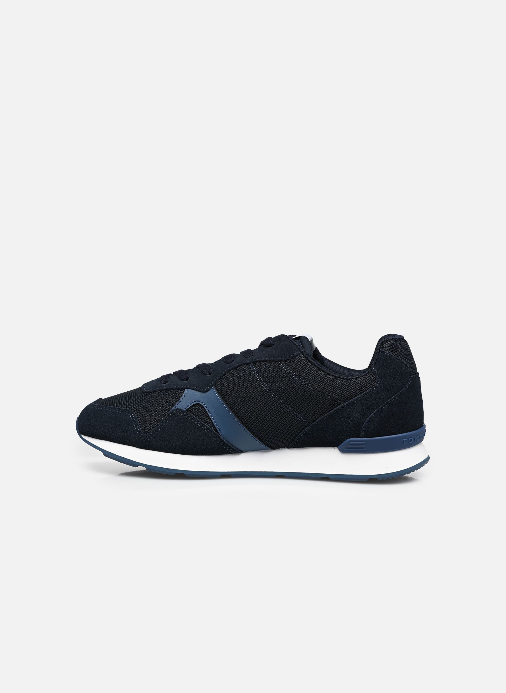 Tommy Hilfiger Baskets RUNNER ICON MIX homme bleu | Sarenza France