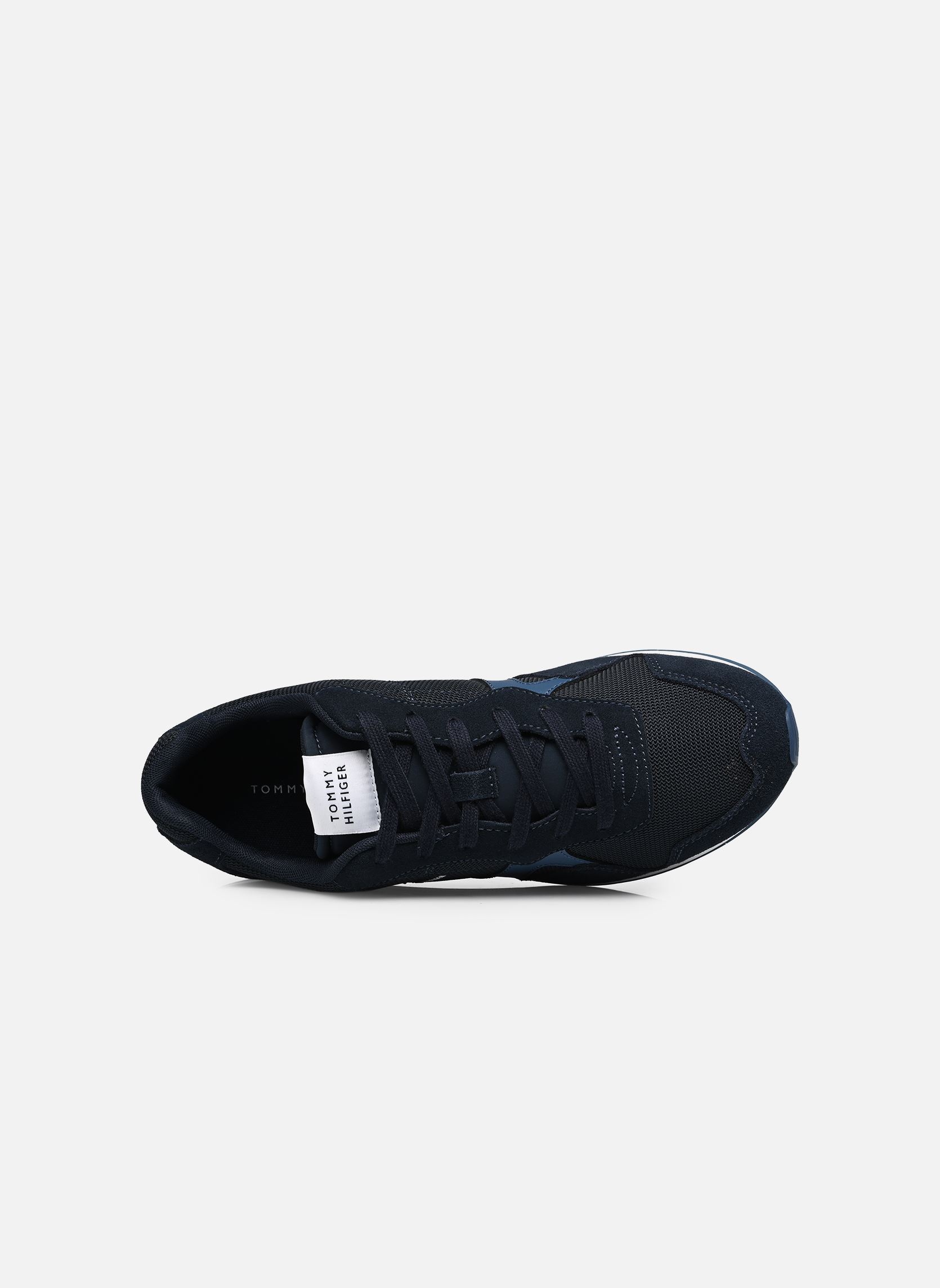 Tommy Hilfiger Baskets RUNNER ICON MIX homme bleu | Sarenza France