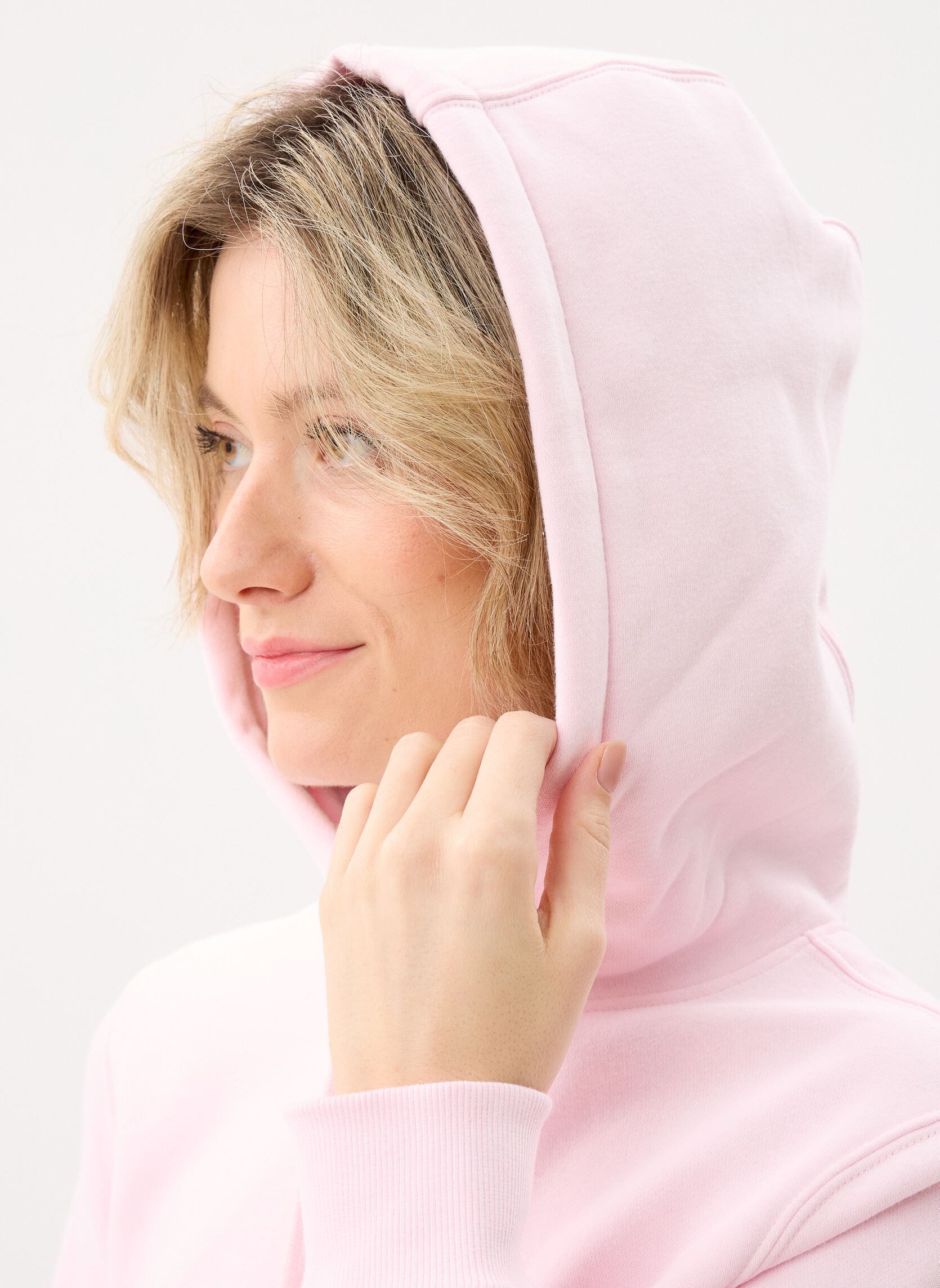 Tommy Jeans Felpe con cappuccio Tjw Reg S Flag Hoodi donna rosa online ...