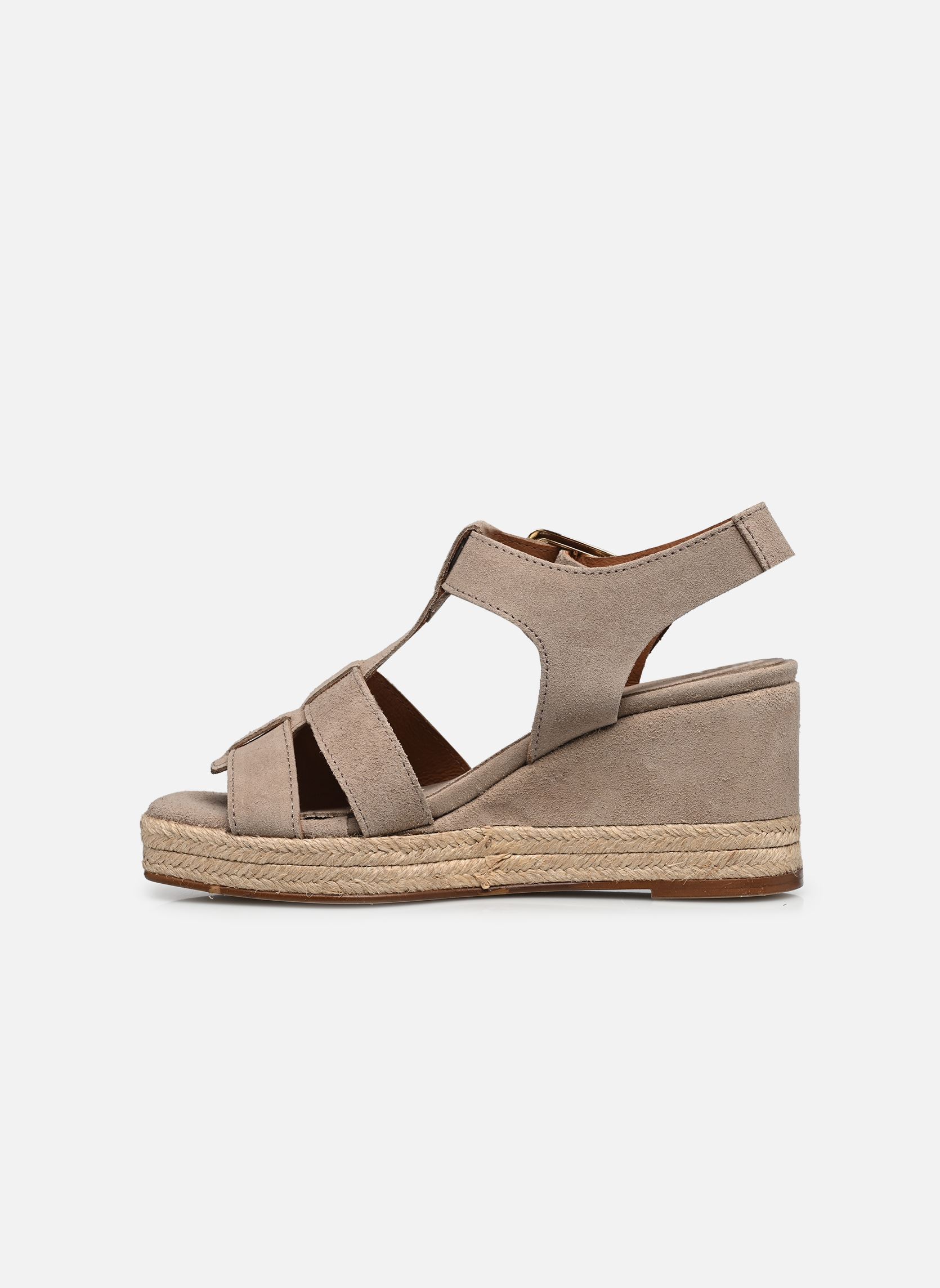 JB Martin Keil- und Plateausandalen CORA damen beige online | Sarenza ...