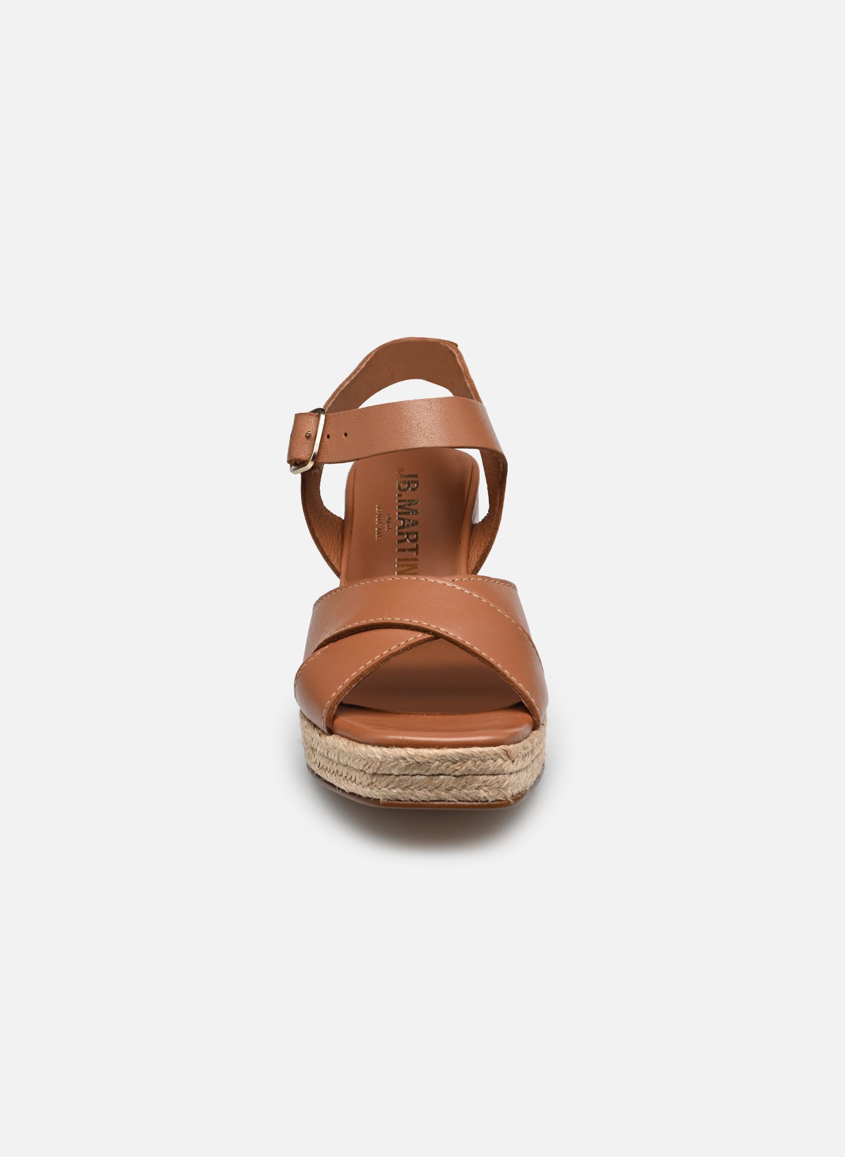 JB Martin Keil- und Plateausandalen CORFOU damen braun online | Sarenza ...