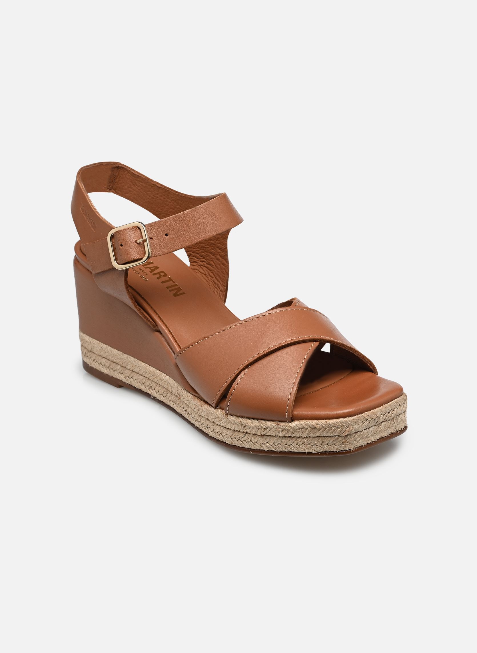 JB Martin Keil- und Plateausandalen CORFOU damen braun online | Sarenza ...