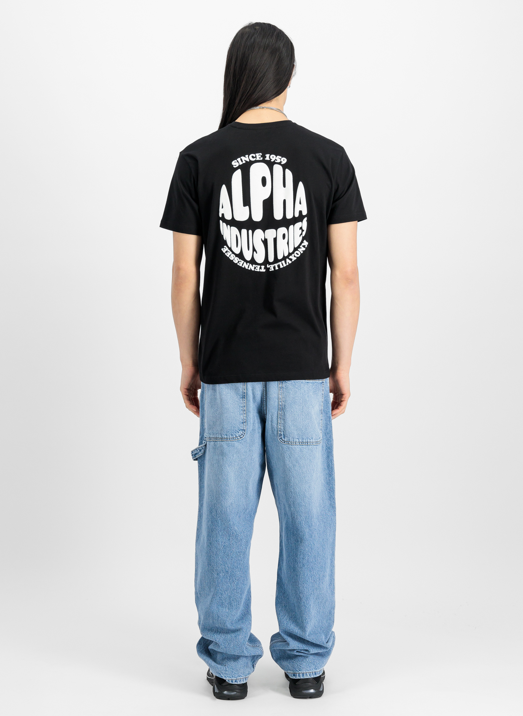 Alpha Industries Tee-shirts manches courtes Logo Backprint T-Shirt ...