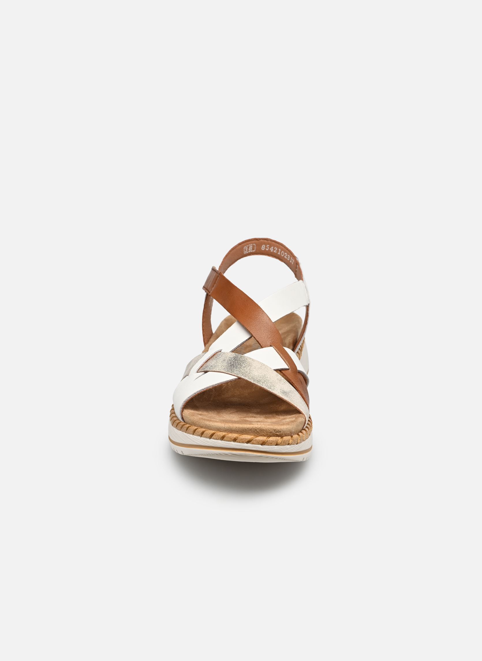 Remonte Sandalen met sleehak en plateau D3J53 dames wit online ...