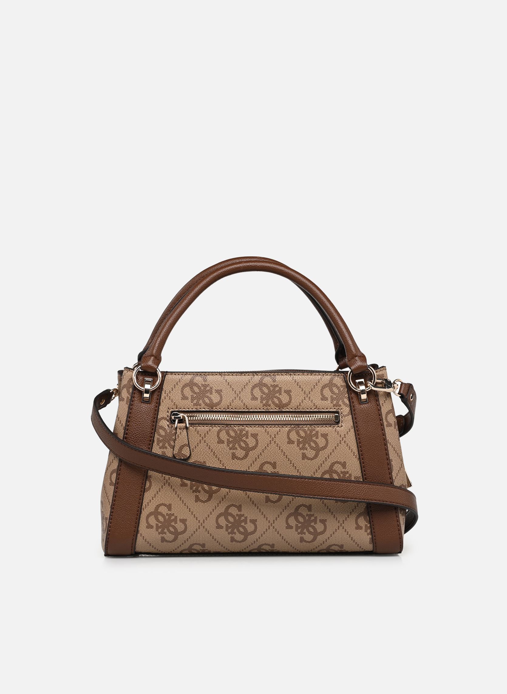 Guess Sacs à main Karnilla Logo Gfriend Sathel femme beige | Sarenza ...
