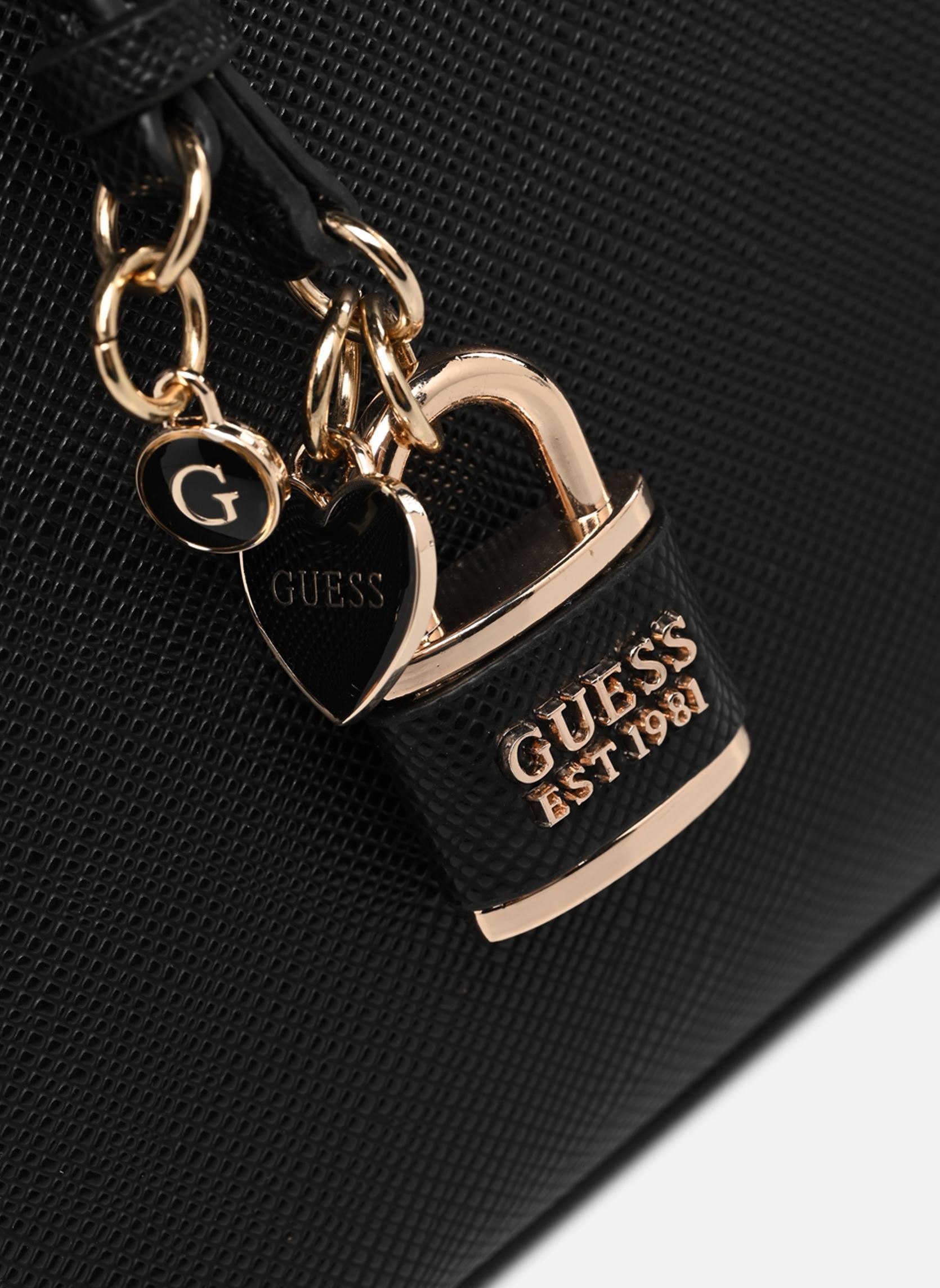 Bestel Guess Handtassen Serenova Girlfriend Satchel dames zwart ...