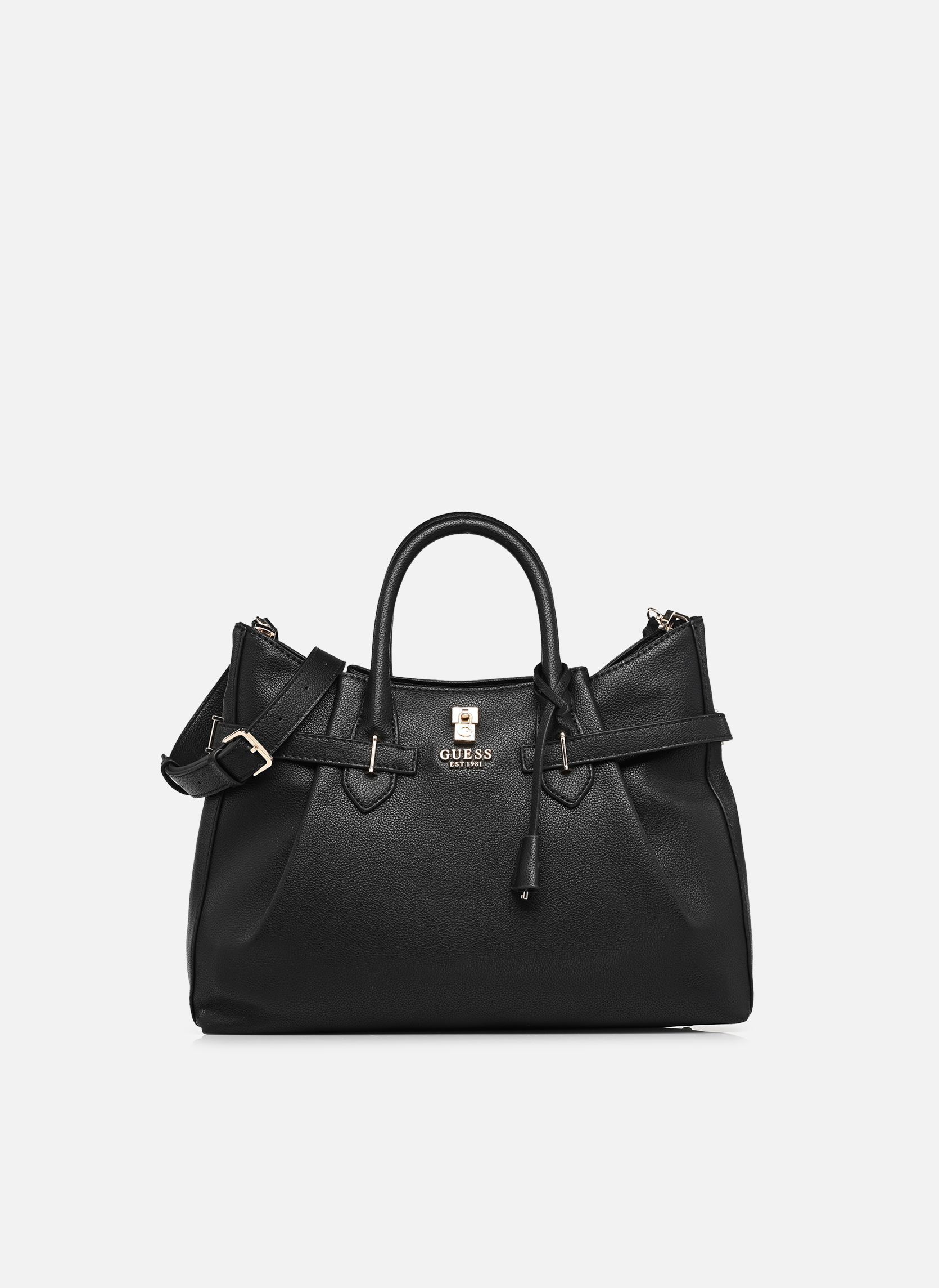 Guess Sacs à main Yesba Girlfriend Satchel femme noir | Sarenza France