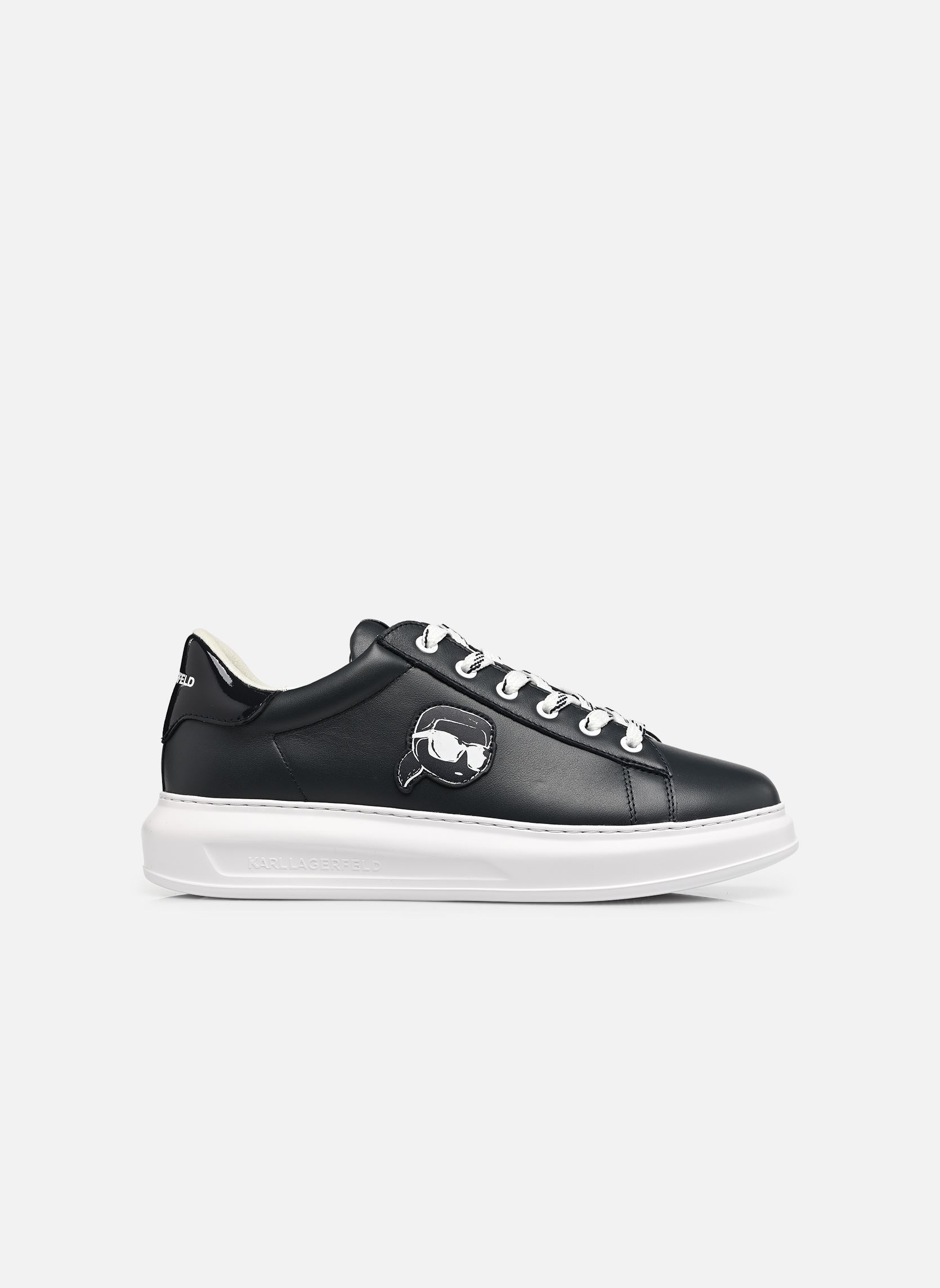 Karl Lagerfeld Niedrige Sneaker KAPRI MENS Graf NFT Lo Lace herren blau ...