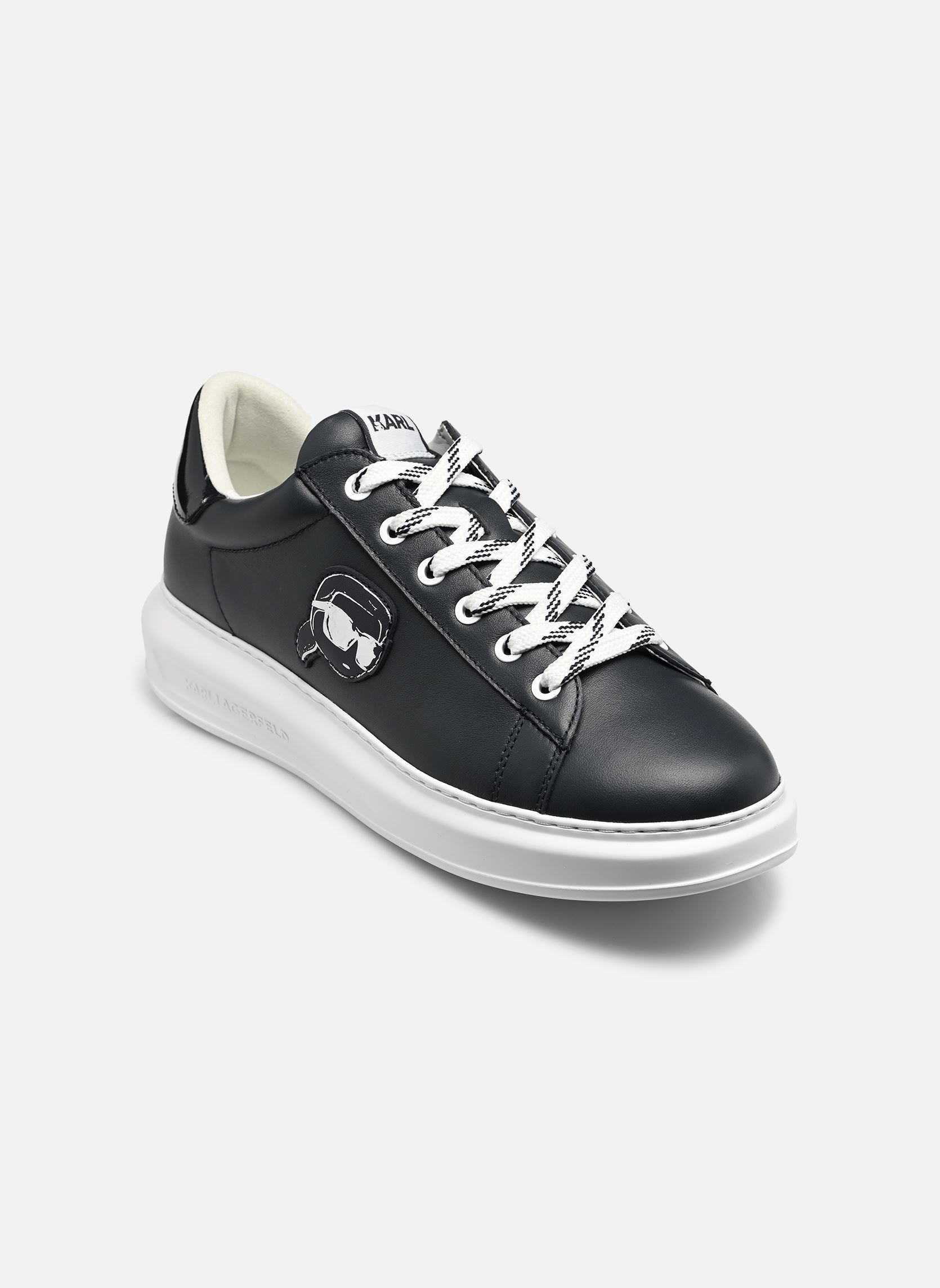 Karl Lagerfeld Niedrige Sneaker KAPRI MENS Graf NFT Lo Lace herren blau ...