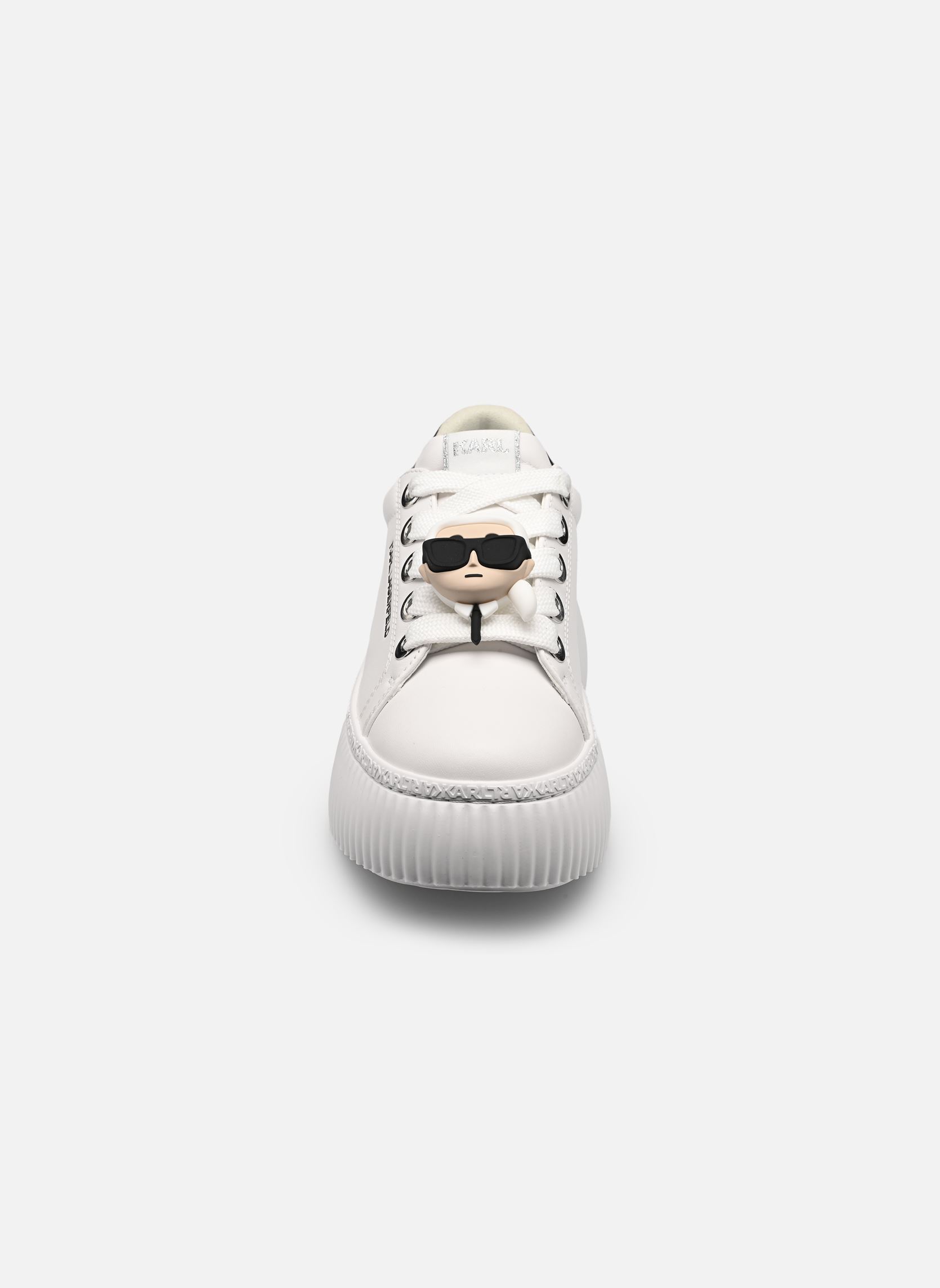 Karl Lagerfeld Plateau-Sneaker KREEPER LO Twin Lace Keeper damen weiß ...