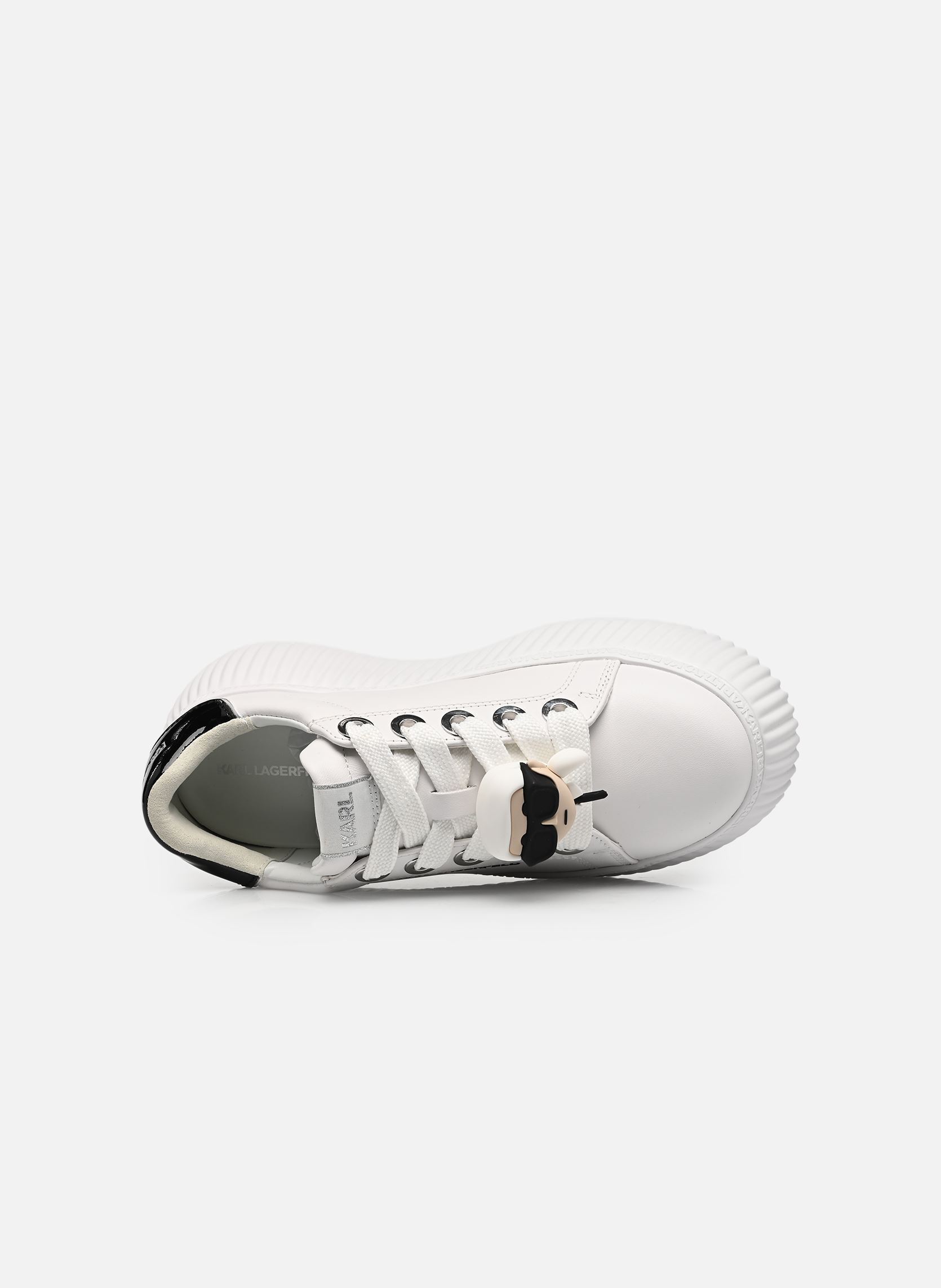 Karl Lagerfeld Plateau-Sneaker KREEPER LO Twin Lace Keeper damen weiß ...