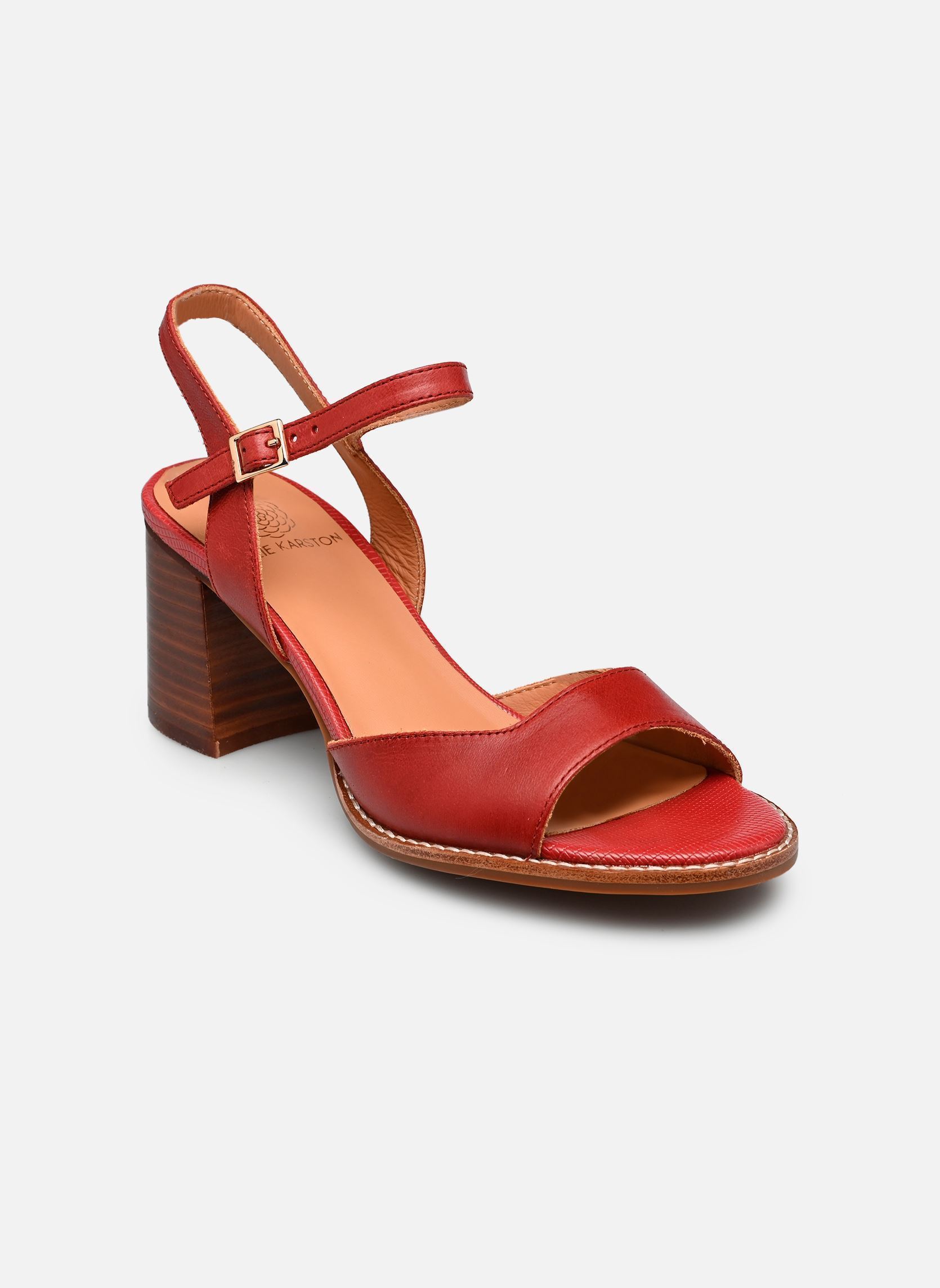 Bestel Karston Sandalen ESLA dames rood | Sarenza België