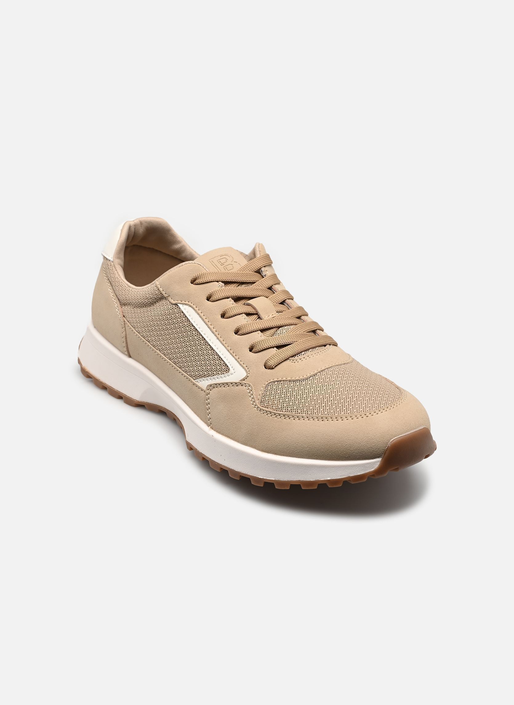MADE BY Baskets running Basket THOROUN homme beige | Sarenza Belgique