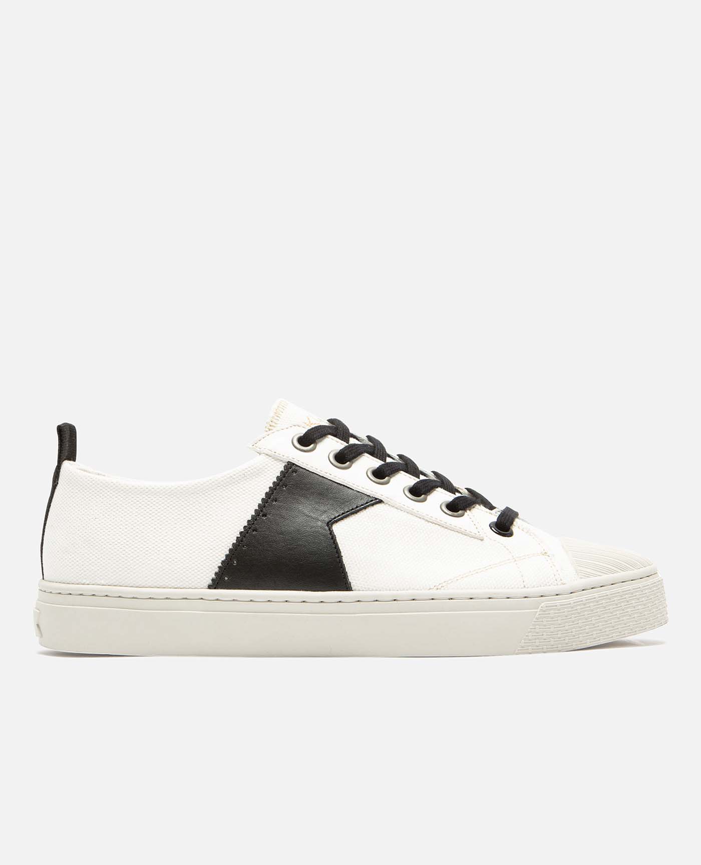 Kost Baskets Baskets F BACKSTAGE L1 ECRU+NOIR femme beige | Sarenza France