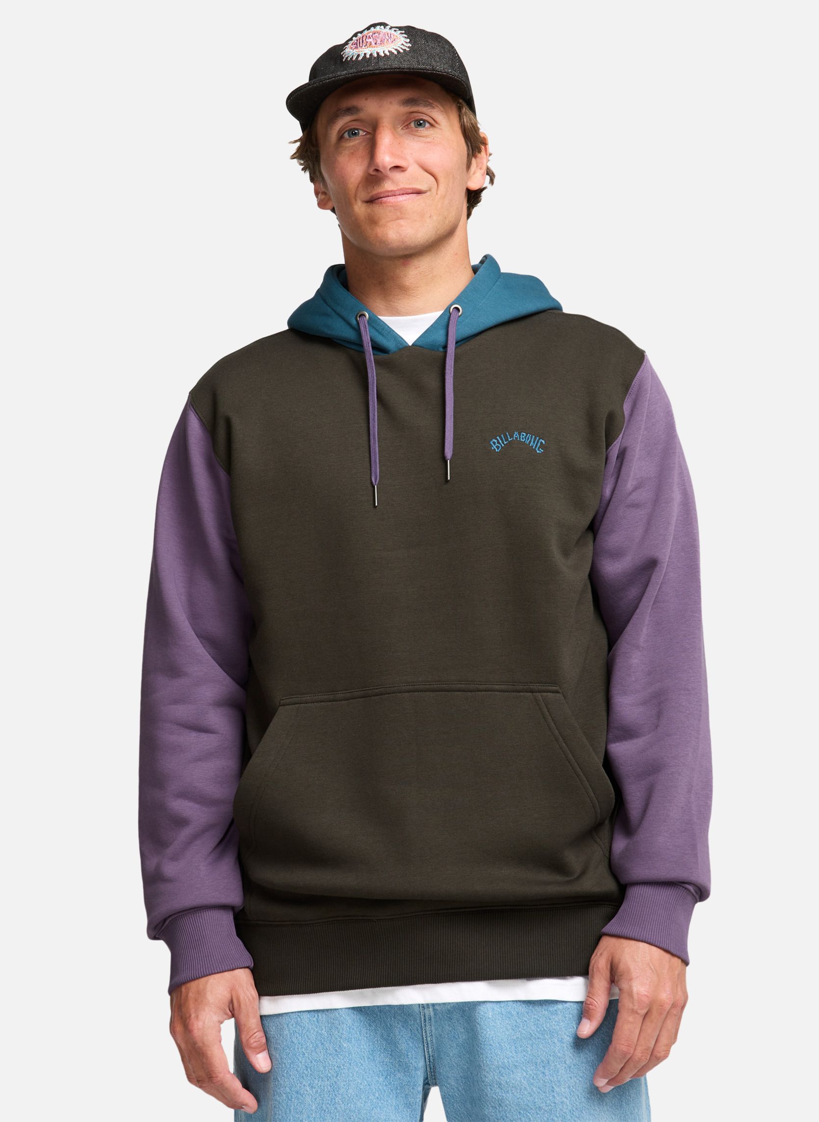 Billabong Sweats à capuche violet | Sarenza France
