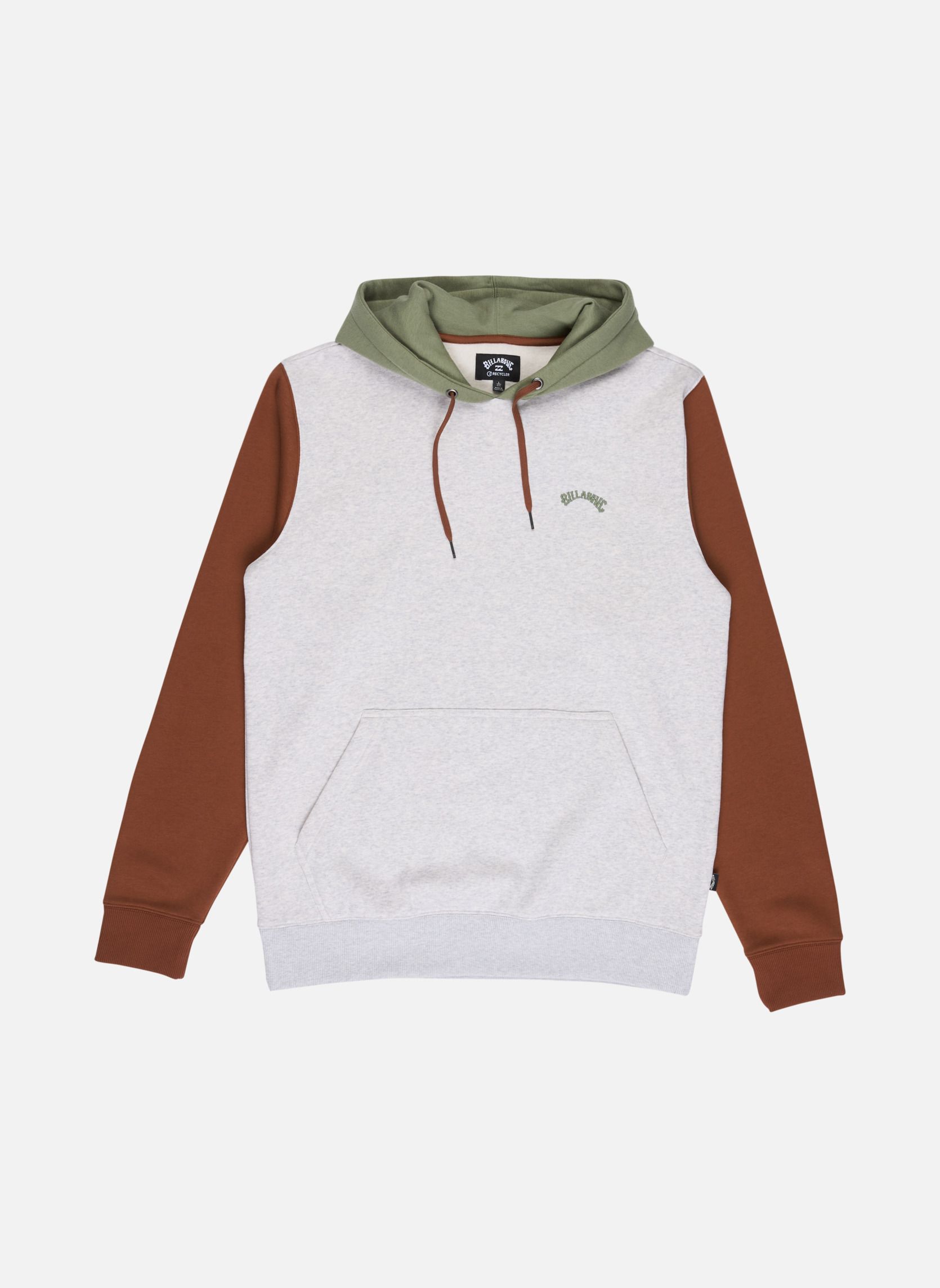 Billabong Sweats à capuche Arch Block Po homme gris | Sarenza France