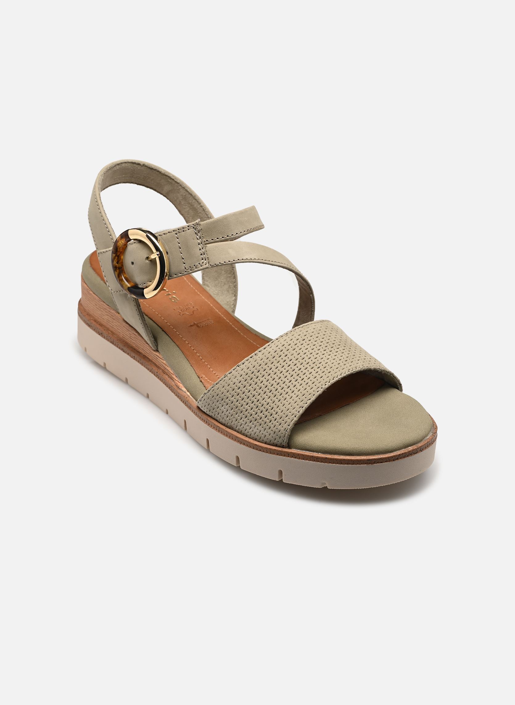 Tamaris Keil- und Plateausandalen 28247-46 damen grün - online kaufen ...